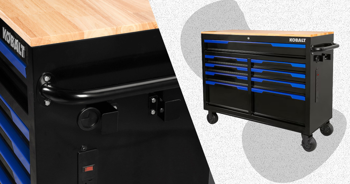 Lowe's' Bestselling Work Bench With Storage Is $100 Off - Men's Journal