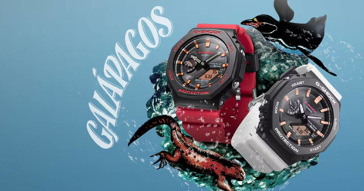 G-SHOCK X Charles Darwin Foundation Galapagos Watches - Men's Journal