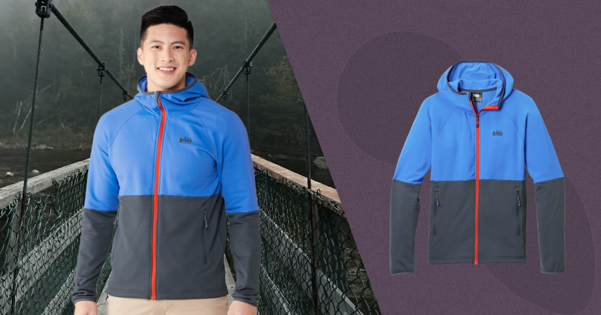 REI Co-op's Flash Hyperstretch Fleece Jacket Is 50% Off - Men's Journal
