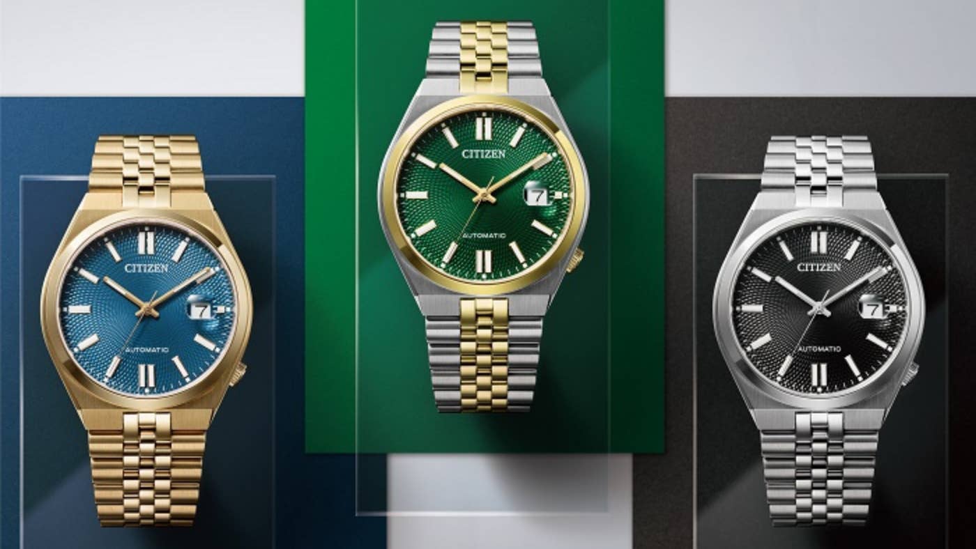 Citizen Goes Back To Its Classic Designs With The New Tsuyosa 60 Series ...