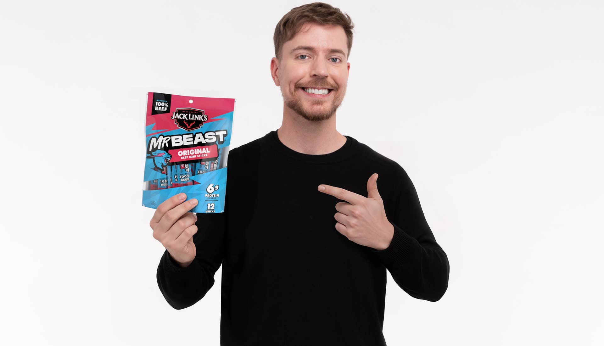 MrBeast x Jack Link's Protein Snacks Are Flying Off Shelves - Men's Journal