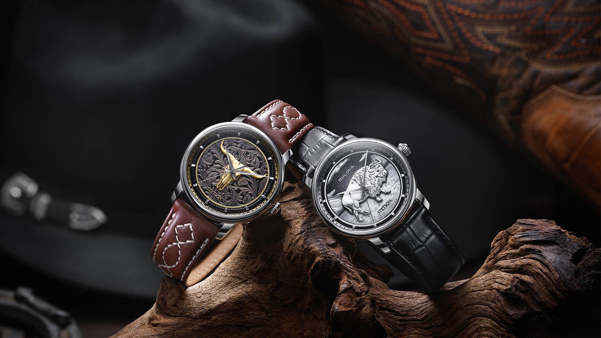 Bulova x Stetson: Western-Themed Automatic Watches - Men's Journal