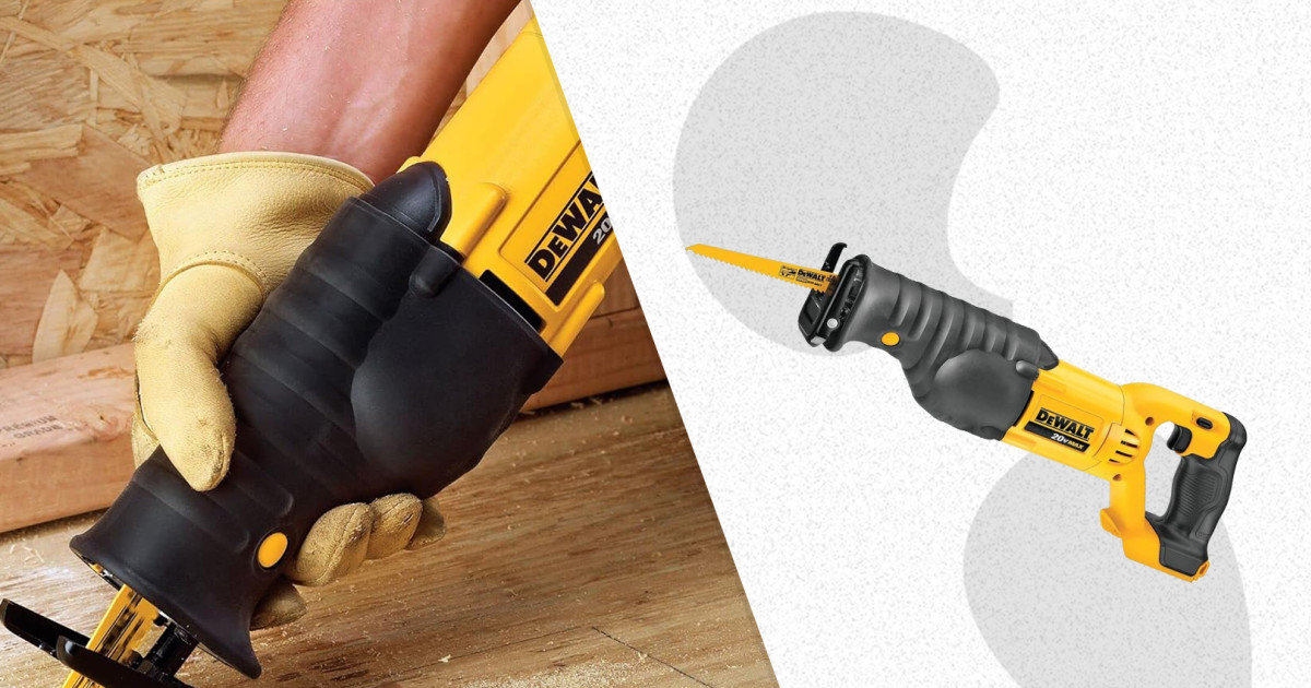 DeWalt’s Bestselling Reciprocating Saw Is on Sale for $109 - Men's Journal