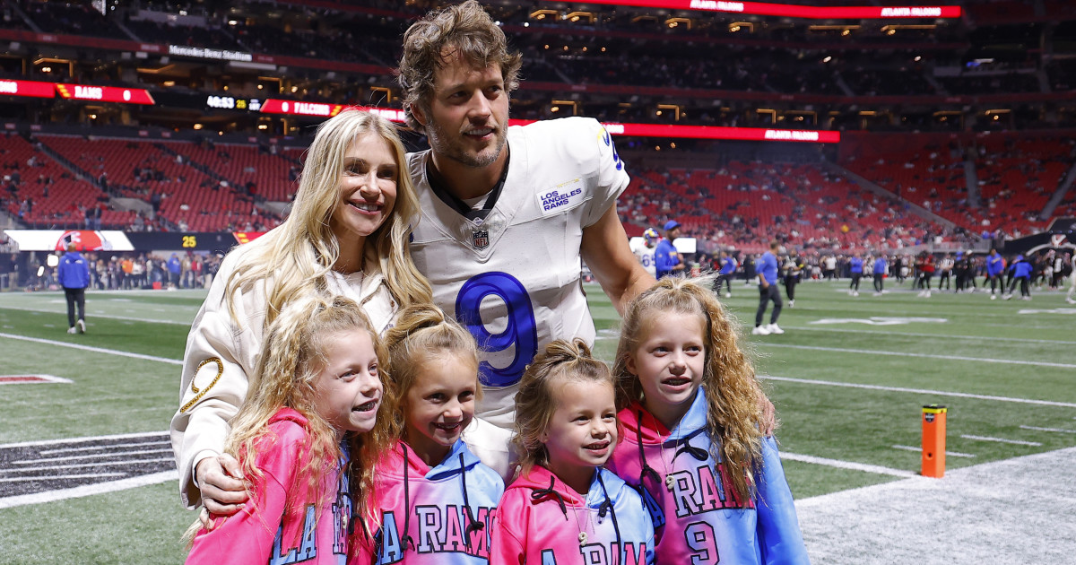 Matthew Stafford's Wife, Kelly Stafford, Shared Dating Revelation - Men ...