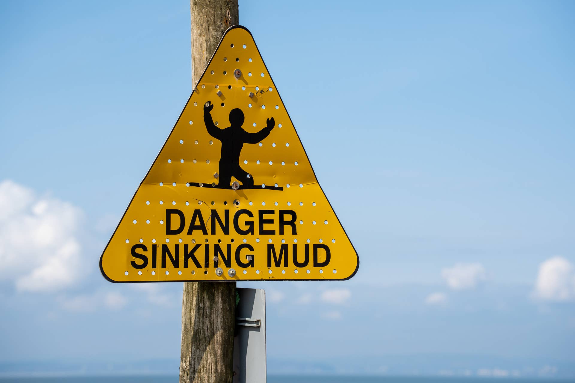 Quick Sand Warning at National Park - Men's Journal