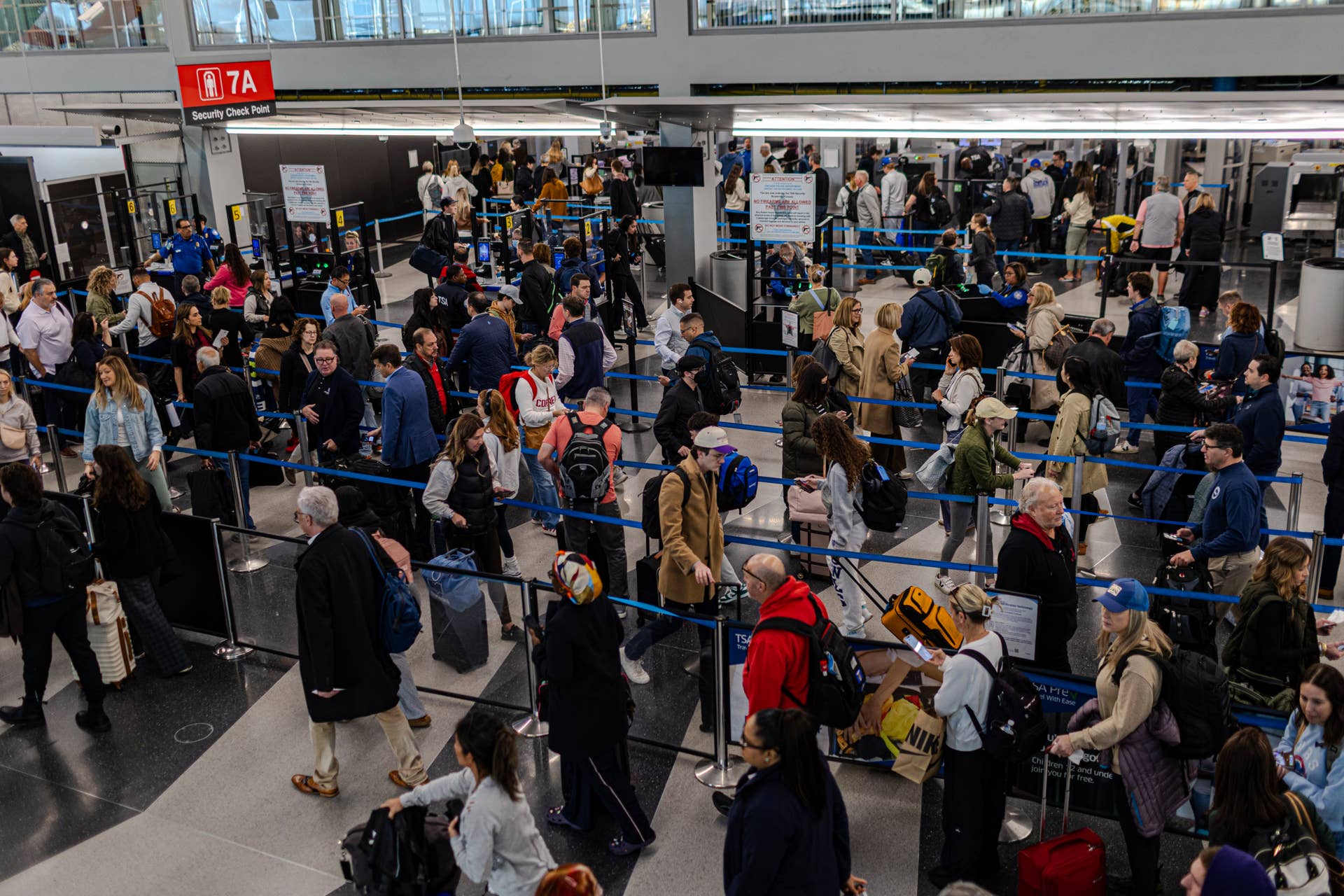 Airport Security Lines More Than 3 Hours Long as TSA Faces Major ...