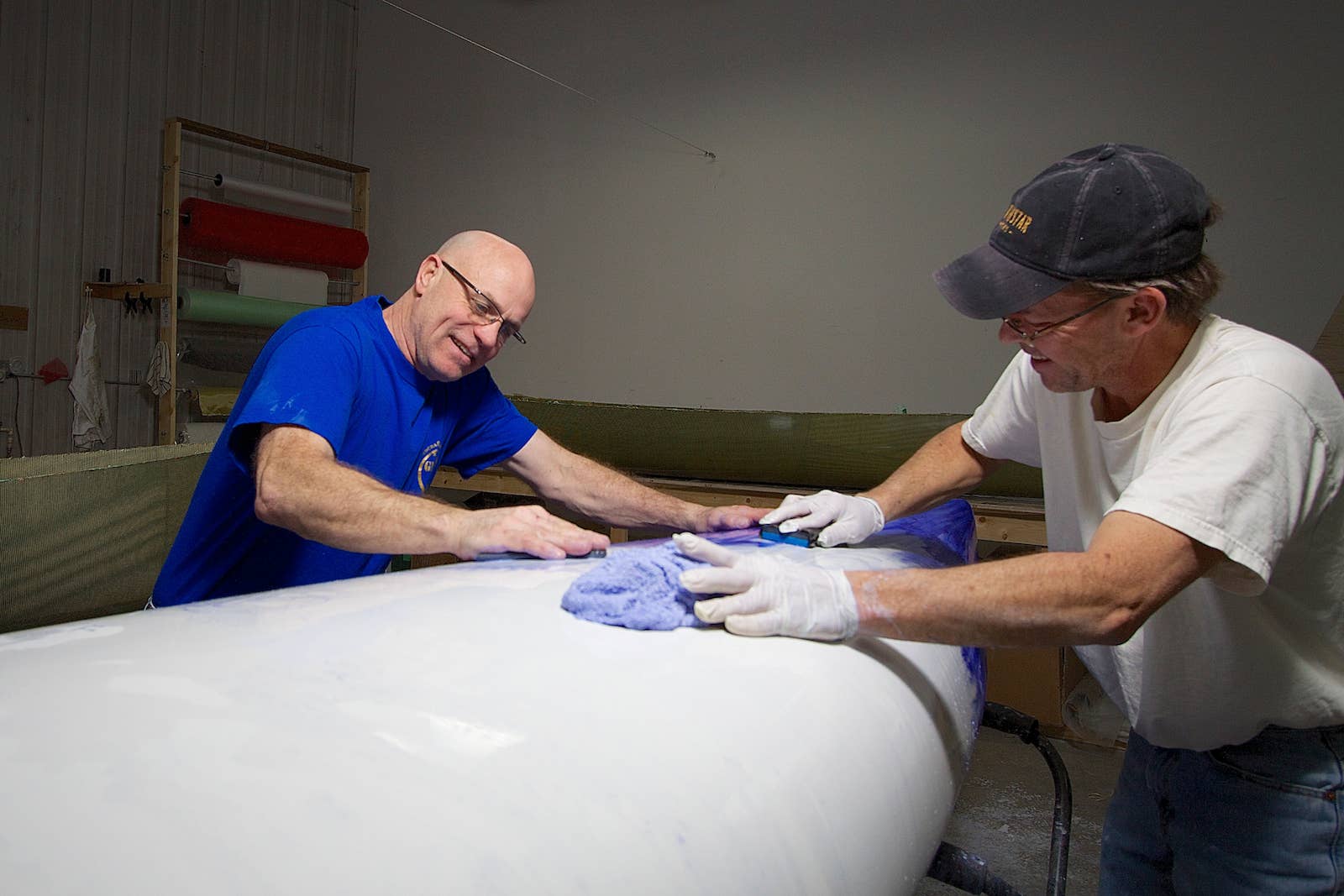 Ted Bell Back to Building Canoes - Men's Journal