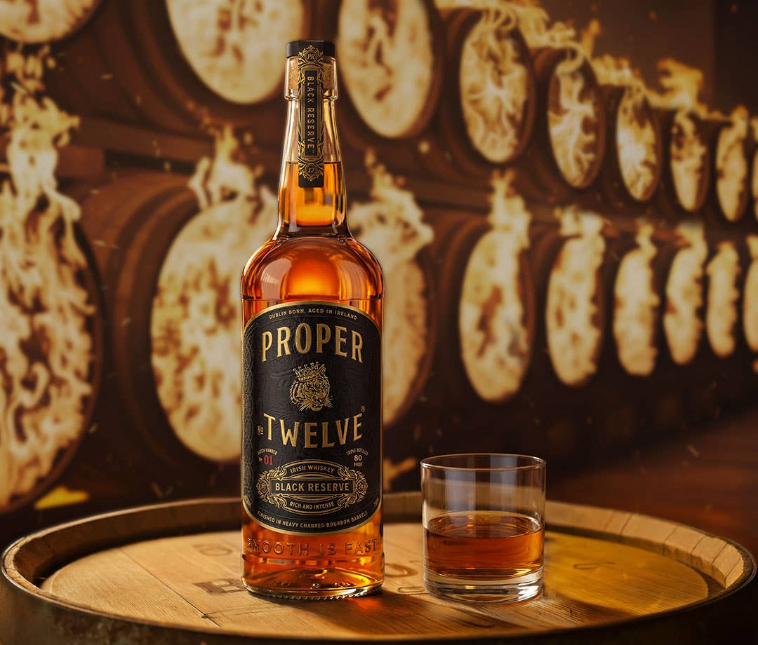 Proper No. Twelve Releases Black Reserve Irish Whiskey - Men's Journal