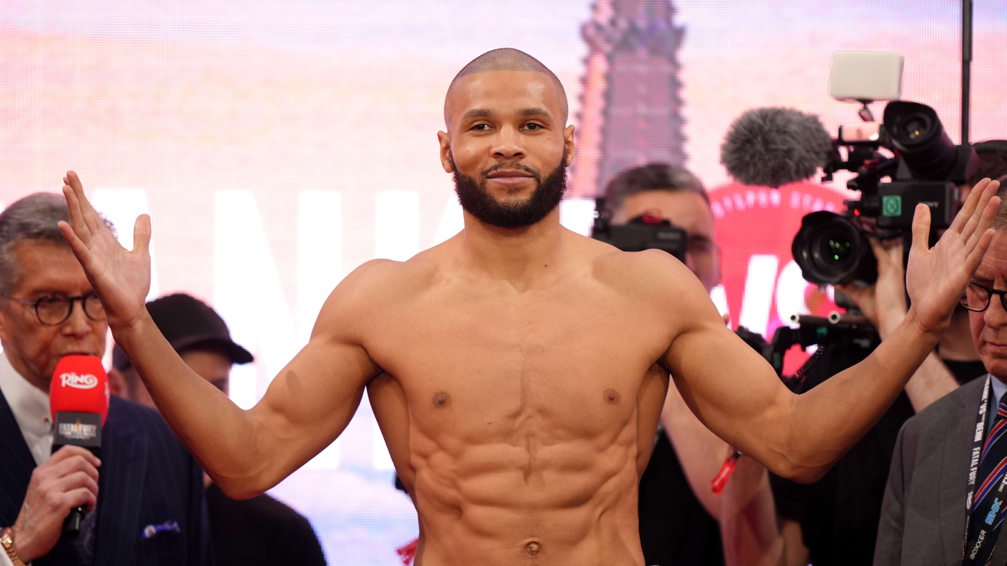 chris eubank weight cut