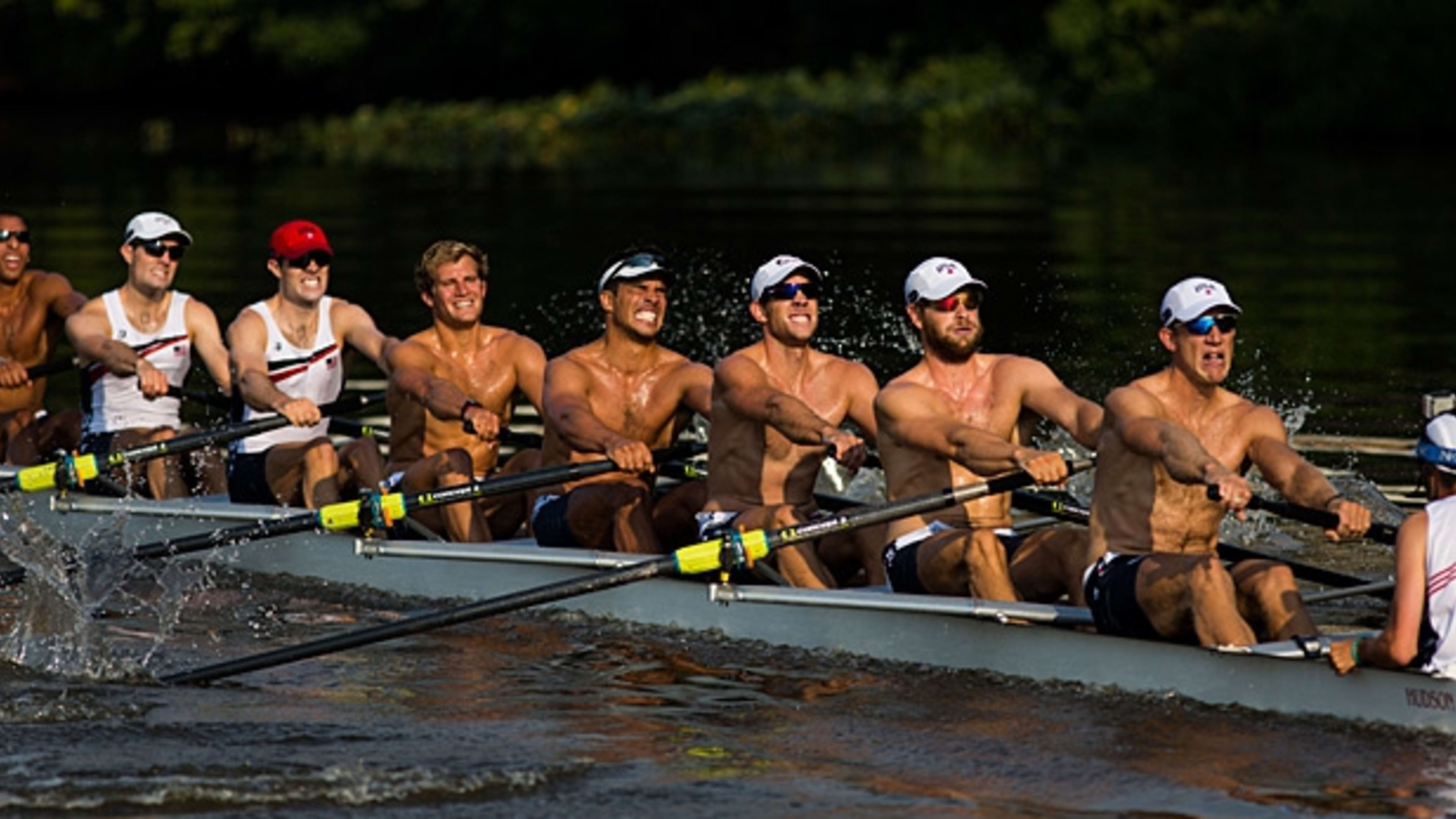 olympic rowing distances