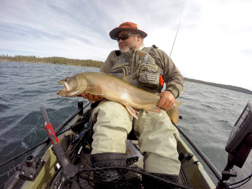 Kayak Fish: Monsters in the Depths: Mackinaw Lake Trout - Men's Journal