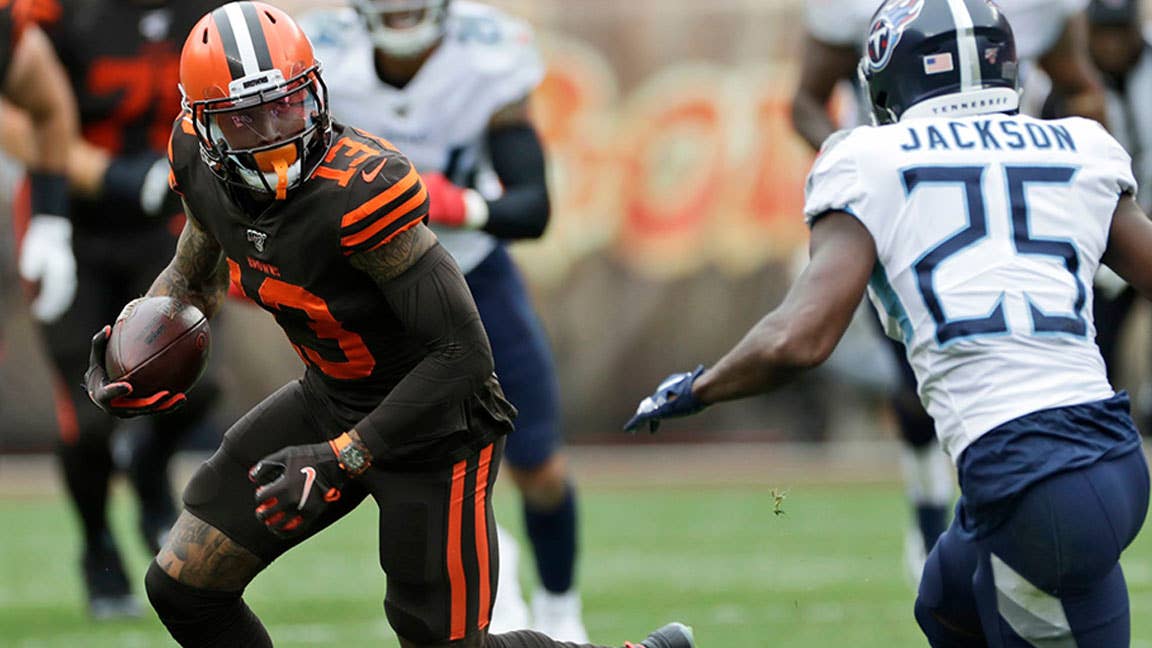 Here's the Badass Luxury Watch Odell Beckham Jr. Wore in an NFL Game ...
