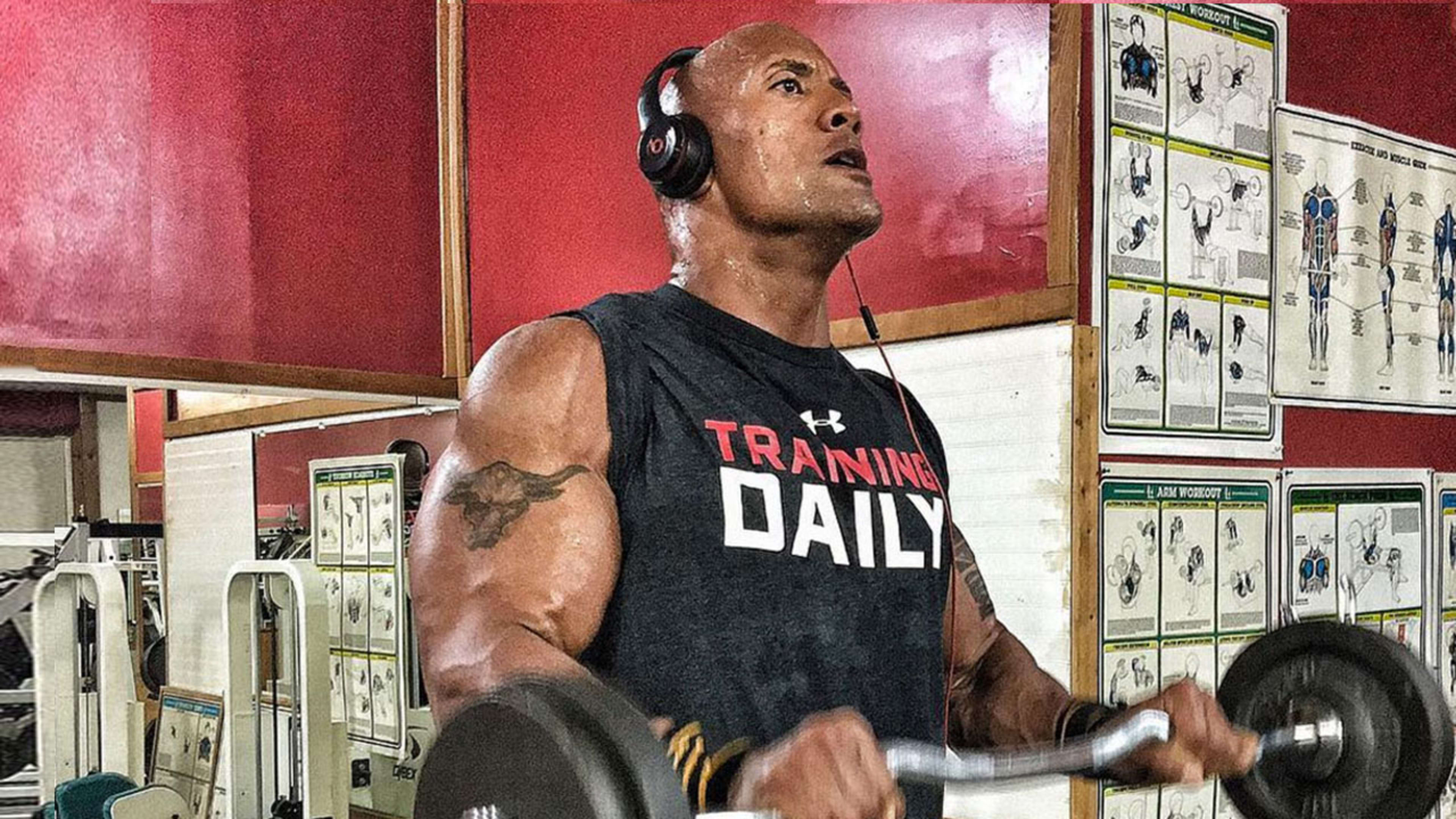 michael johnson workout routine