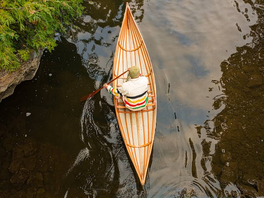 Skin and bones: Backcountry Custom Canoes - Men's Journal