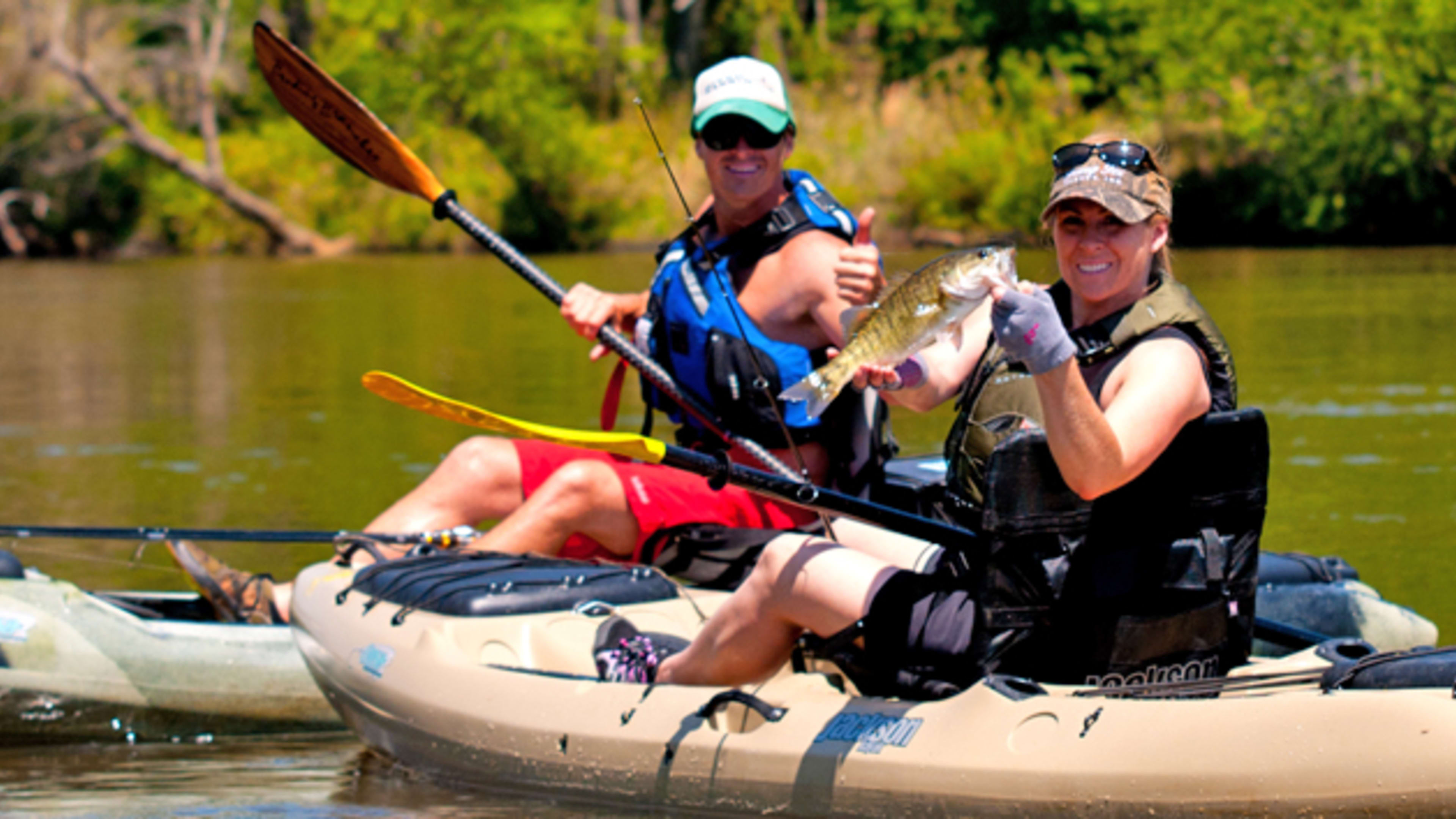 kayak fishing - Men's Journal