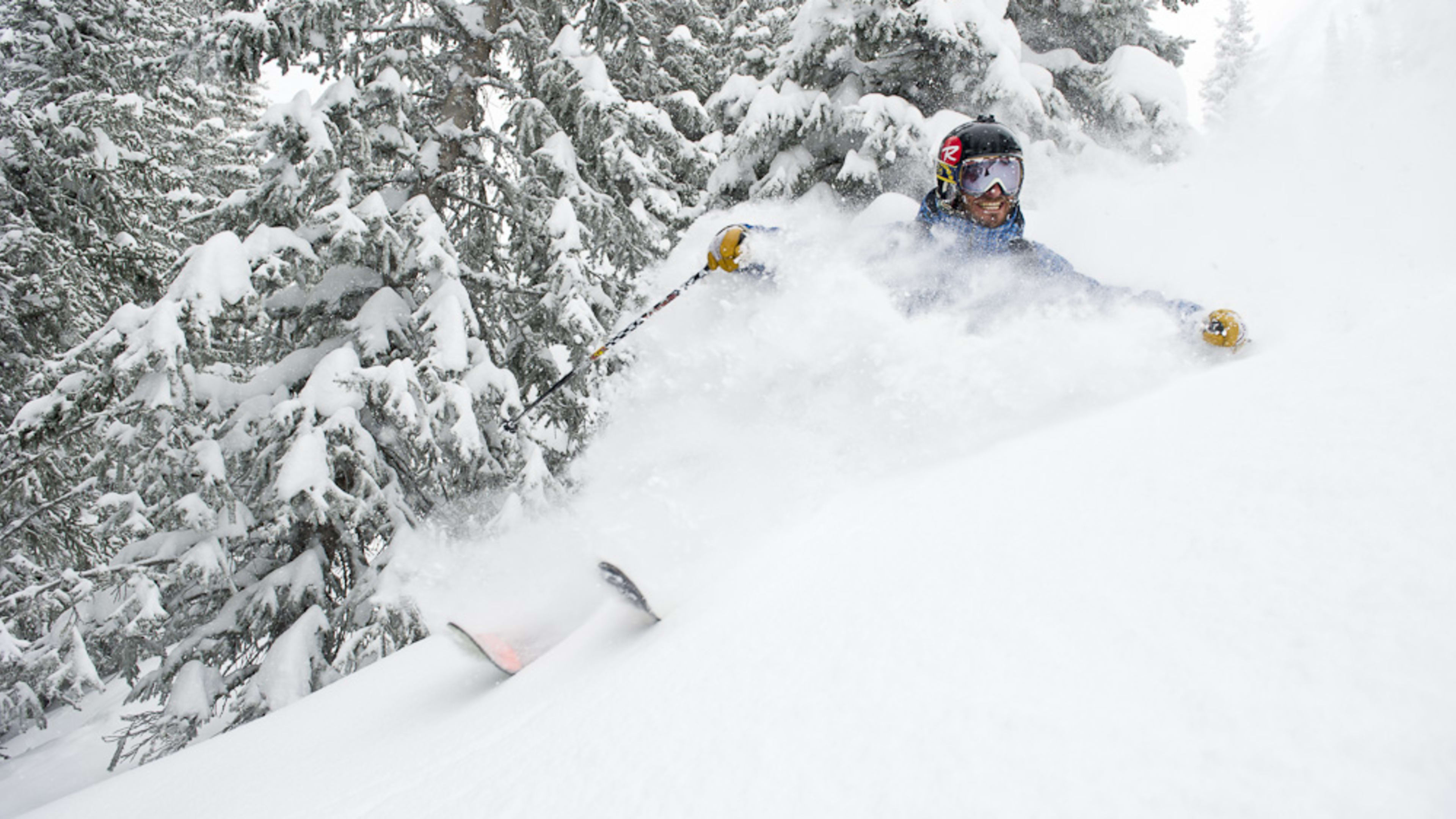 The science behind powder giggles and why skiing is addictive - Men's ...