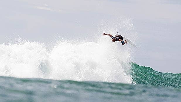 Watch Kelly Slater's Most Impressive (and Unintentional) Stunt Yet ...