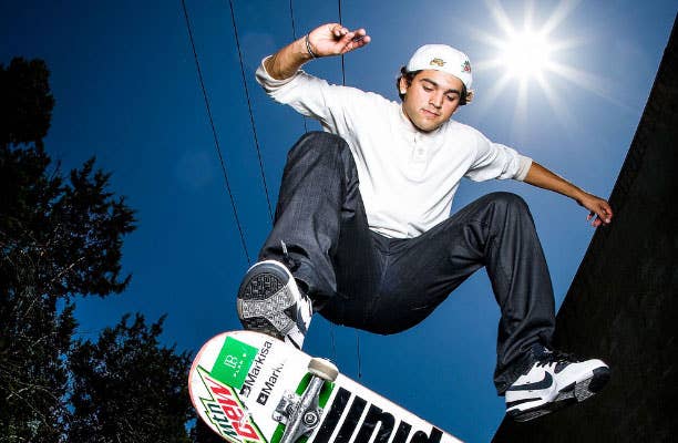 How I Got the Shot: Skateboarder Paul Rodriguez shines like the sun ...