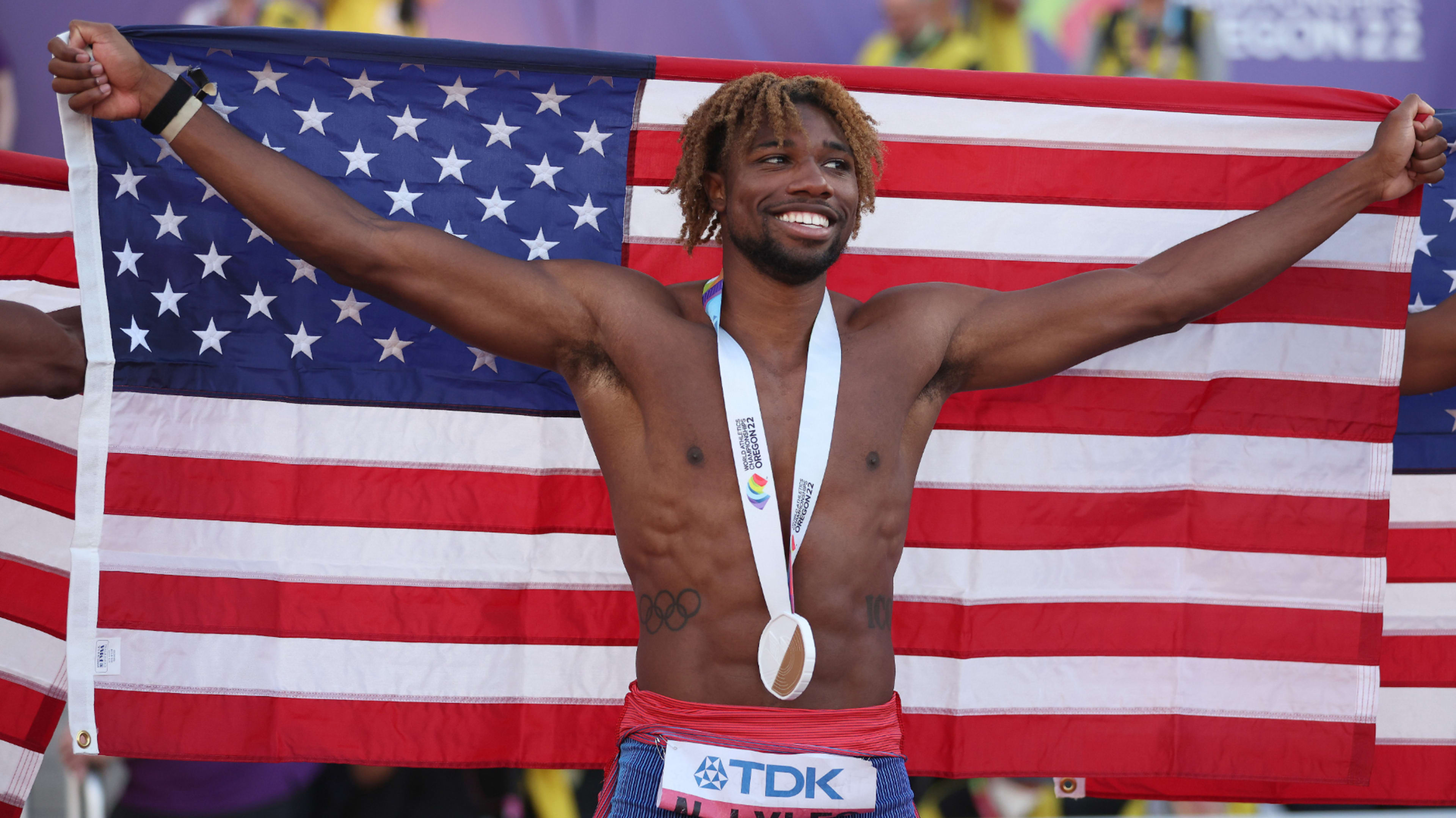 Noah Lyles' Ab Workout for a Rock-Solid Core - Men's Journal