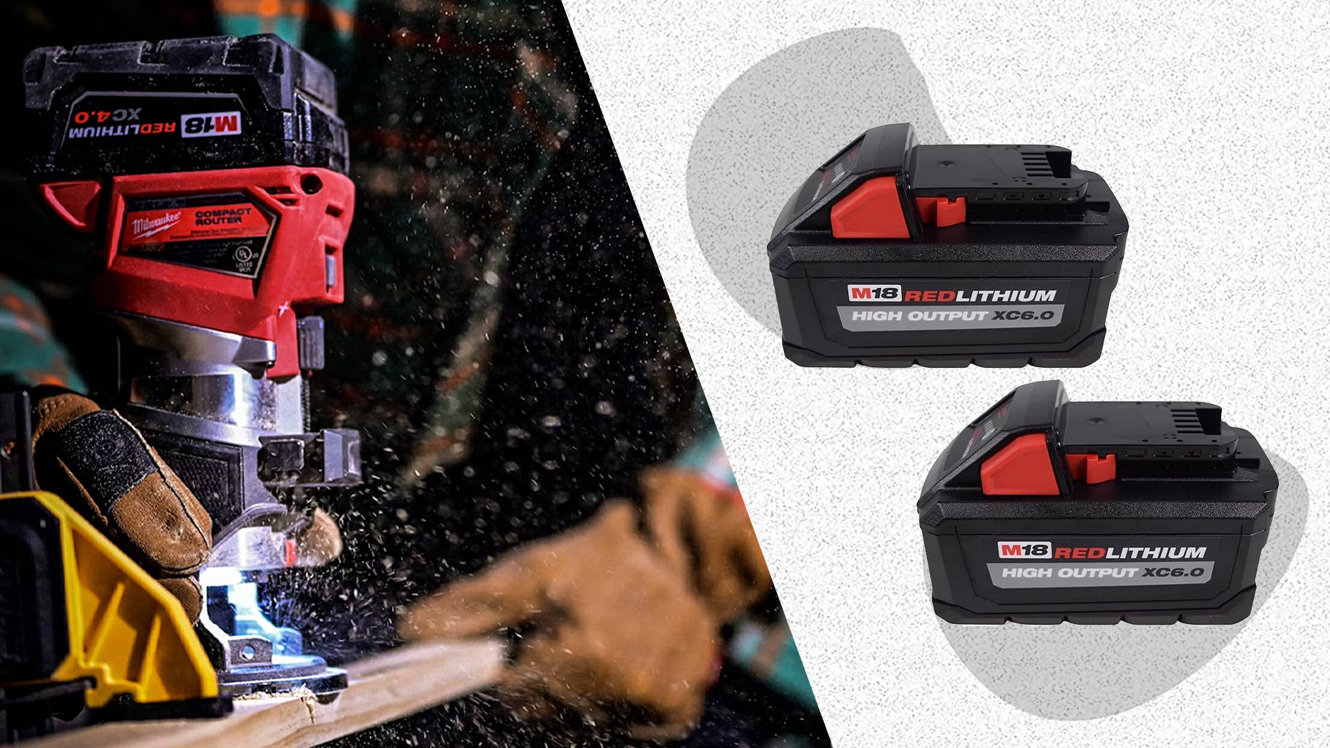 Milwaukee's 2-Pack of 6Ah M18 Batteries Is Nearly 50% Off - Men's Journal