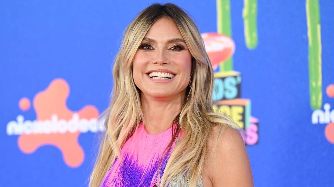 Heidi Klum Sunbathes Topless While Celebrating Her Wedding Anniversary ...