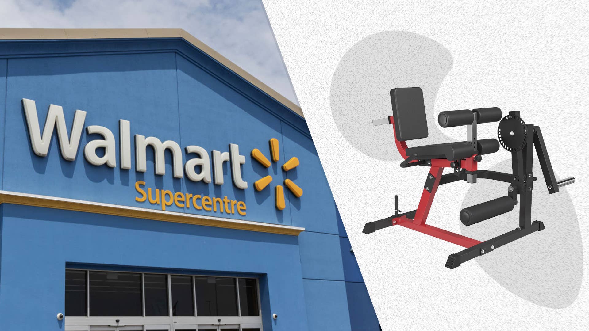 This Leg Extension and Curl Machine Is 82% Off at Walmart - Men's Journal