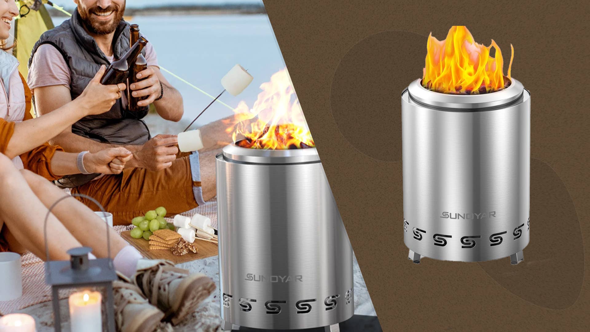 Sunoyar’s Tabletop Fire Pit is Only $26 at Walmart - Men's Journal