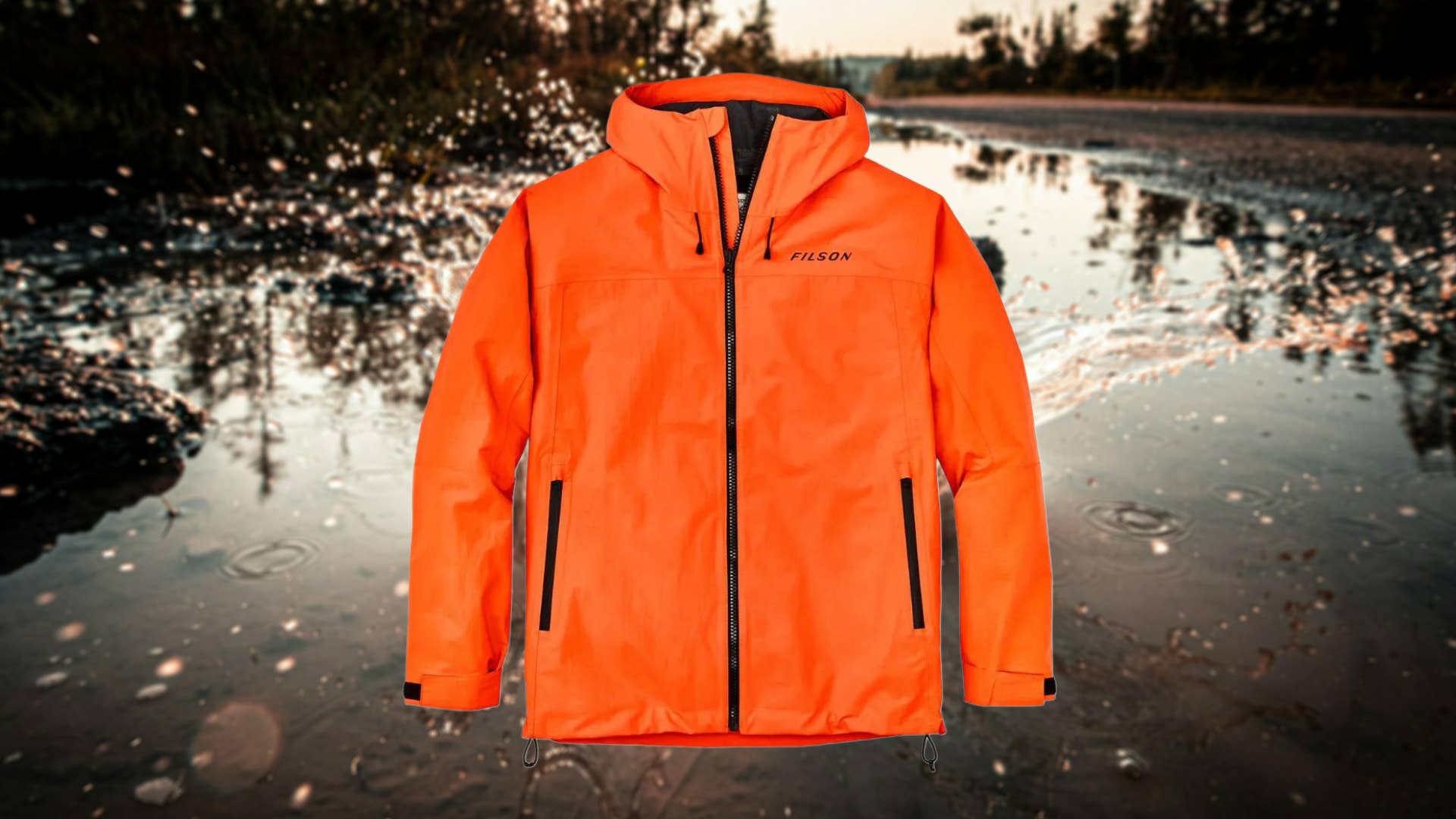 Filson's Swiftwater Rain Jackets Are 40% Off Right Now - Men's Journal