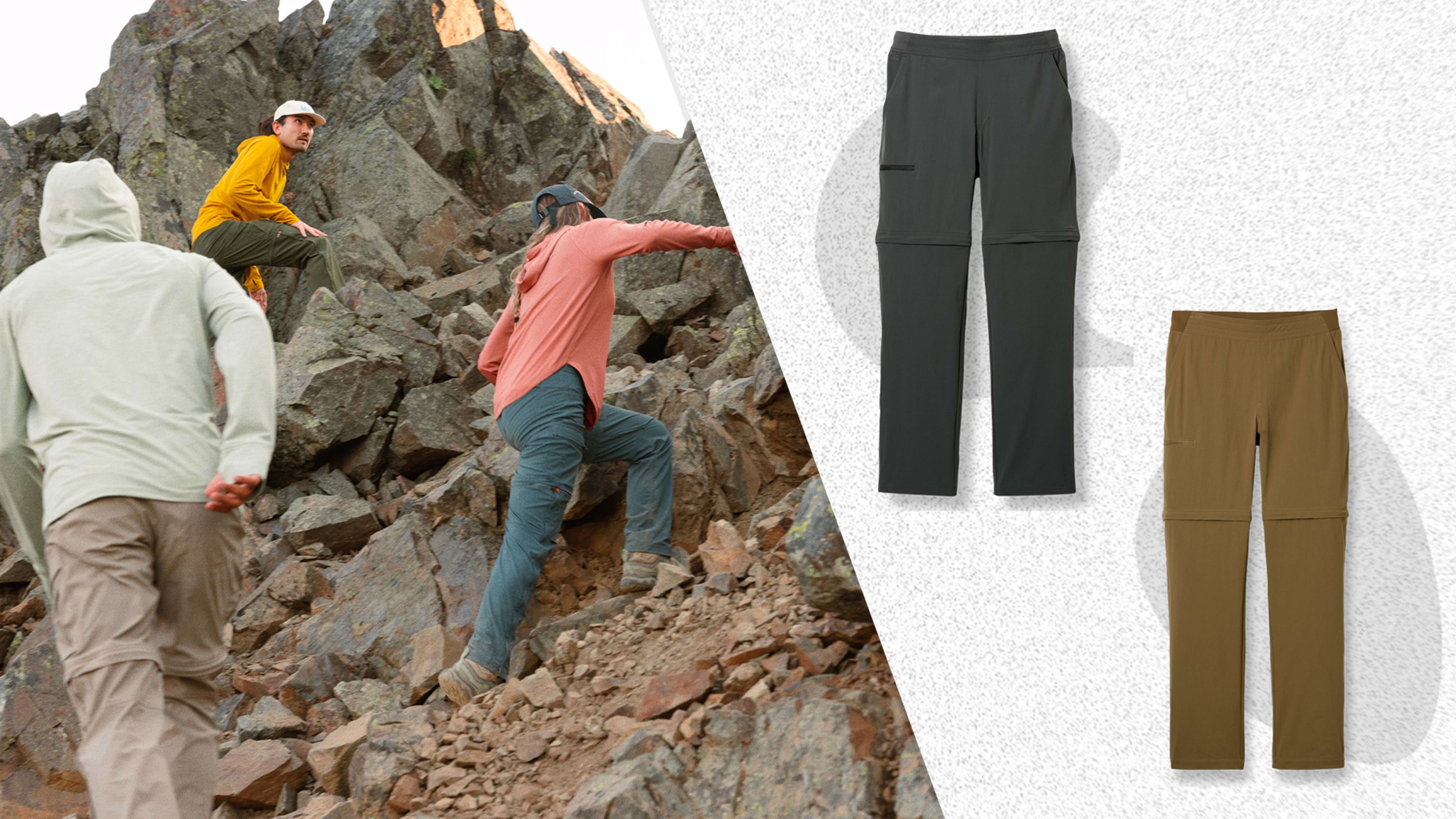 REI's Sahara Stretch Convertible Hiking Pants Are 50% Off - Men's Journal