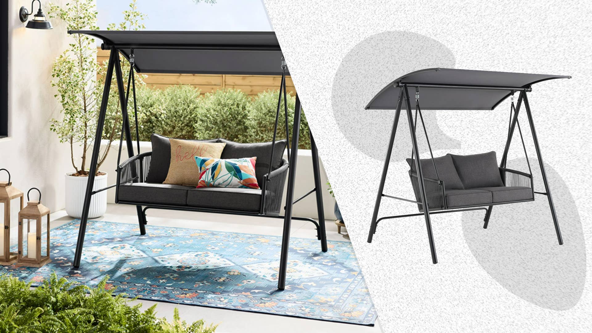 Walmart Has a Freestanding Porch Swing That's Nearly 50% Off - Men's ...