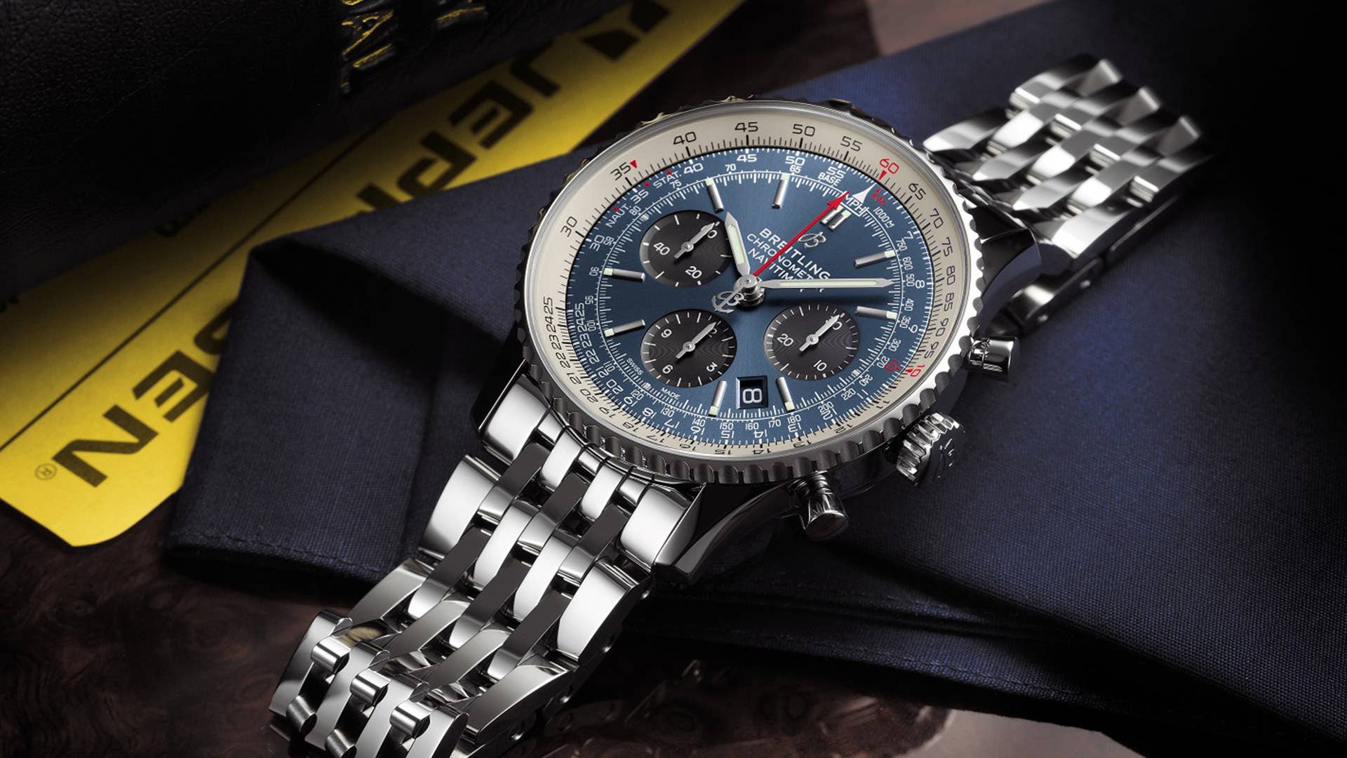 Breitling Navitimer Chronograph Watch Dupe: Citizen Navihawk - Men's ...