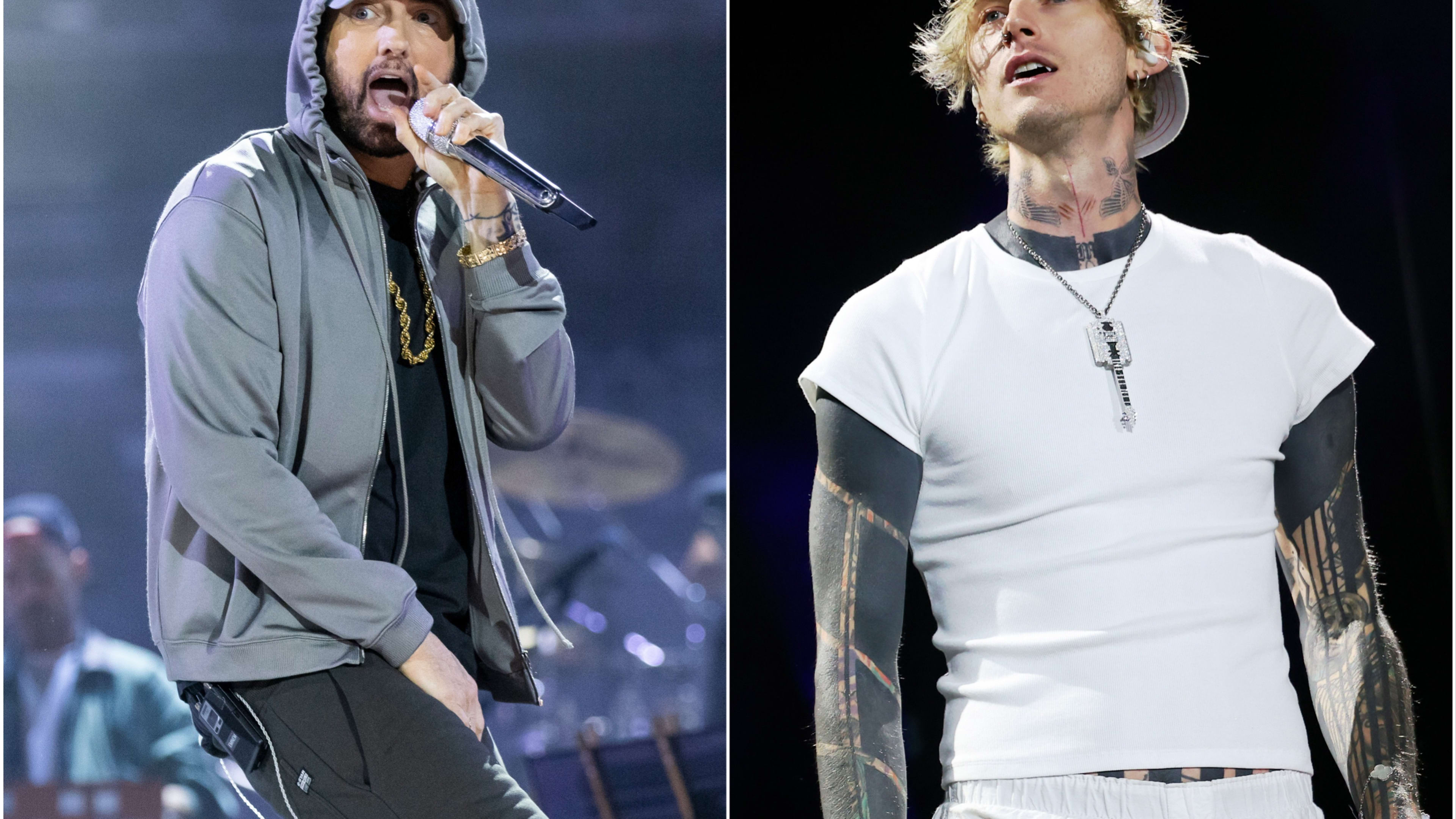 MGK's New Viral Dance Song 'Cliche' Causes a Stir With Eminem Fans ...