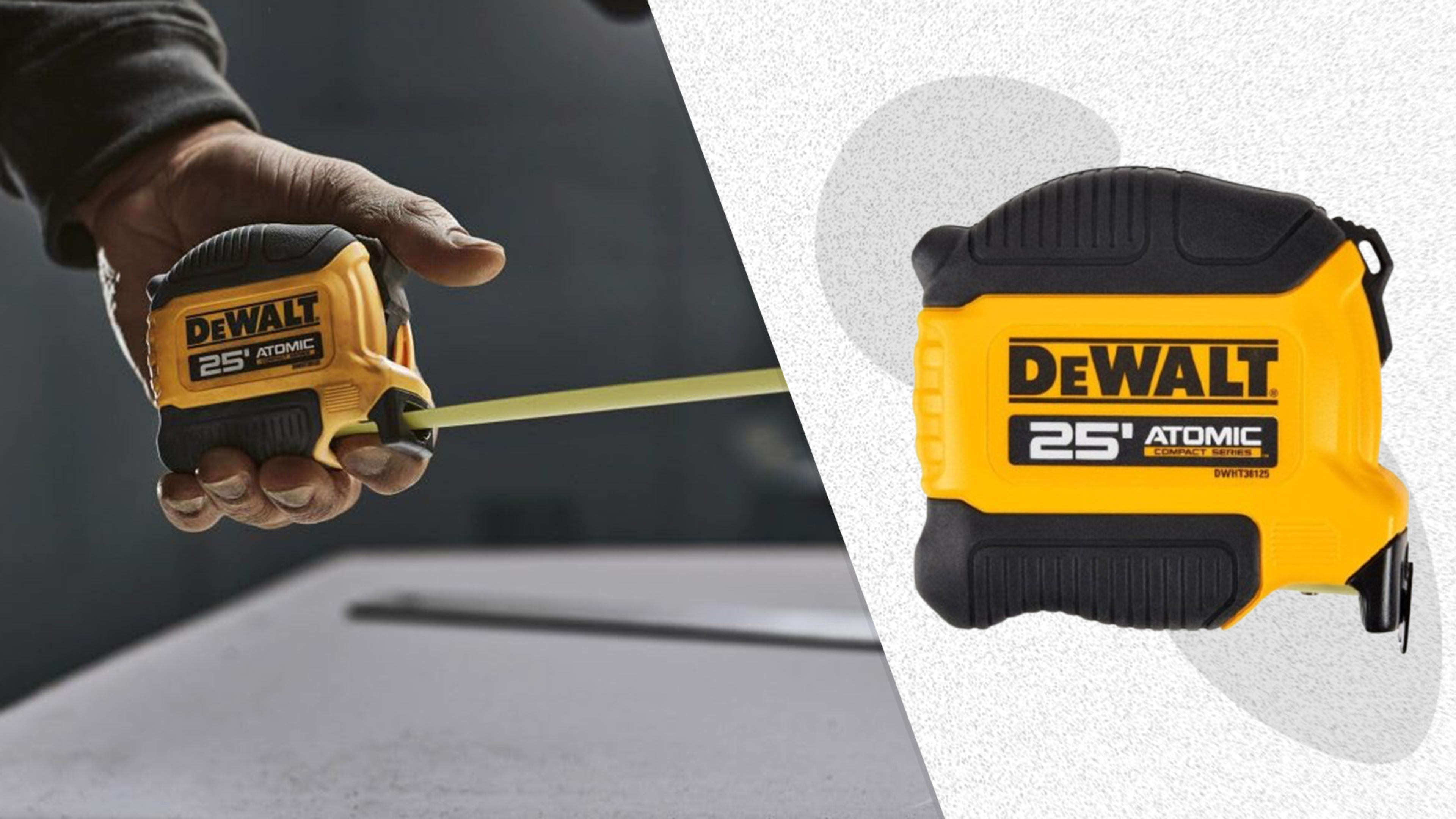 DeWalt’s Compact 25-Foot Tape Measure Is 41% Off on Amazon - Men's Journal