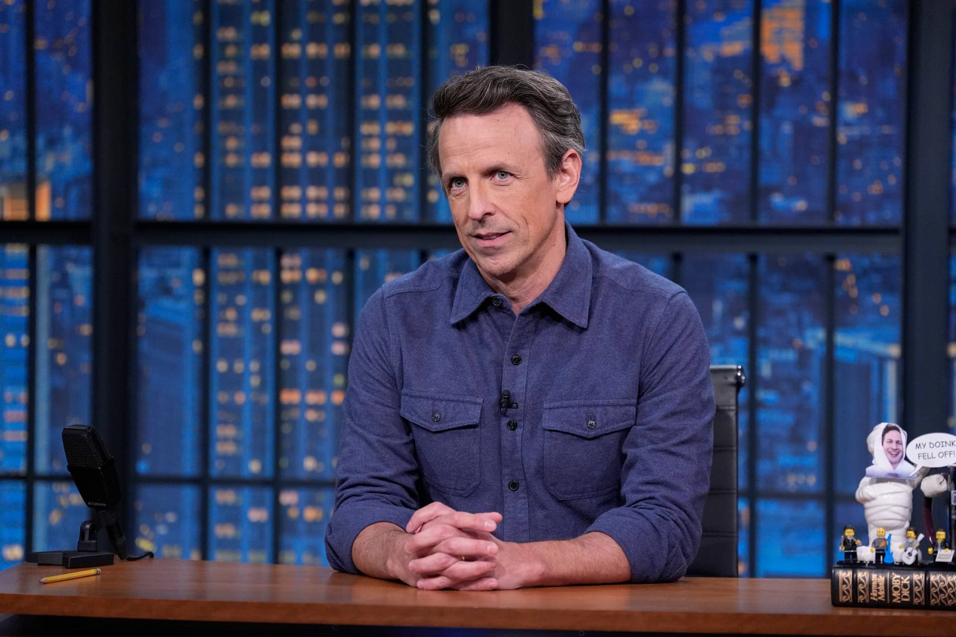 Seth Meyers Has Dire Prediction for Late-Night Talk Show Fans - Men's ...