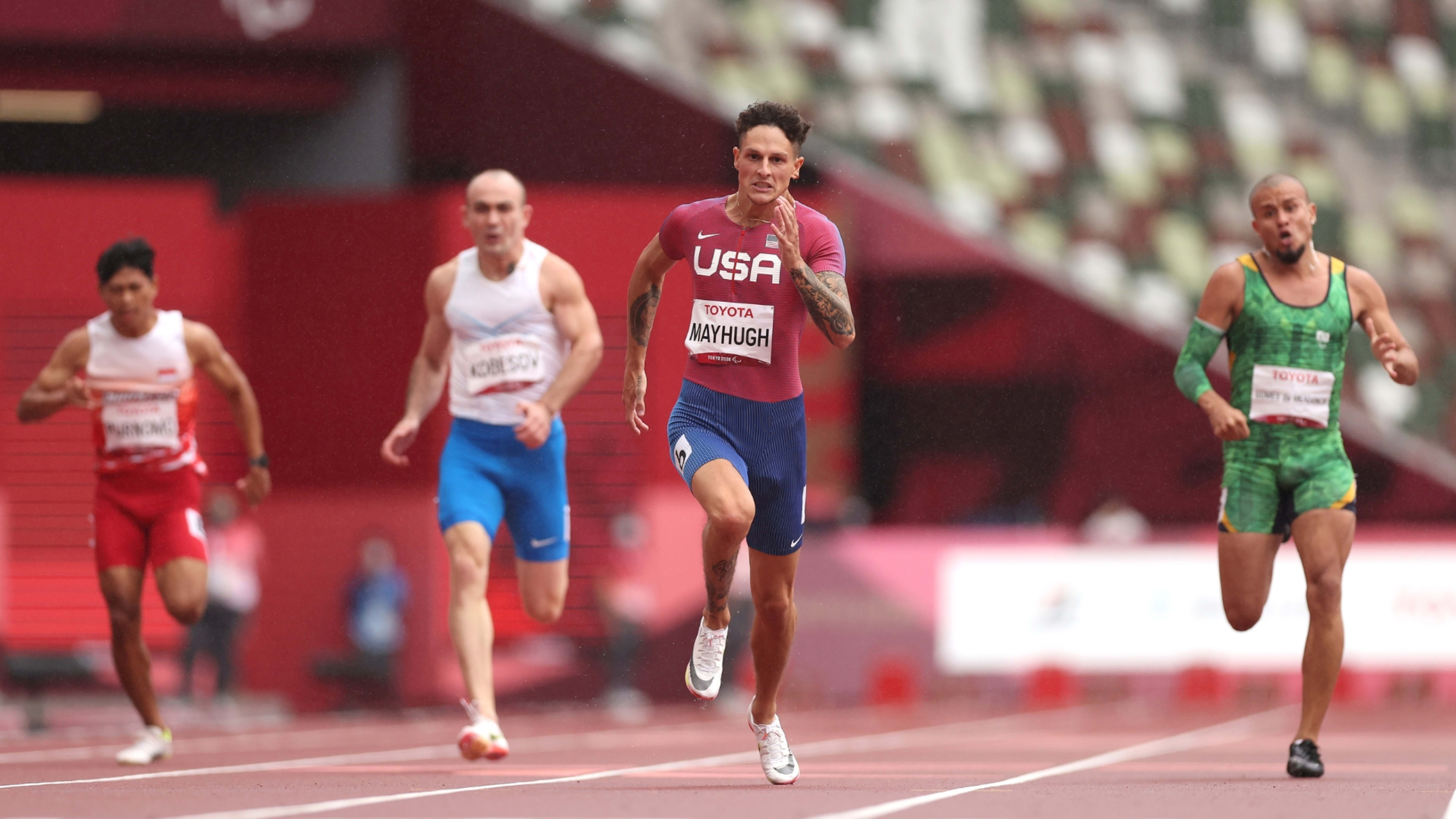 Why Nick Mayhugh’s Gold Medal Sprint Didn’t Feel Fast - Men's Journal