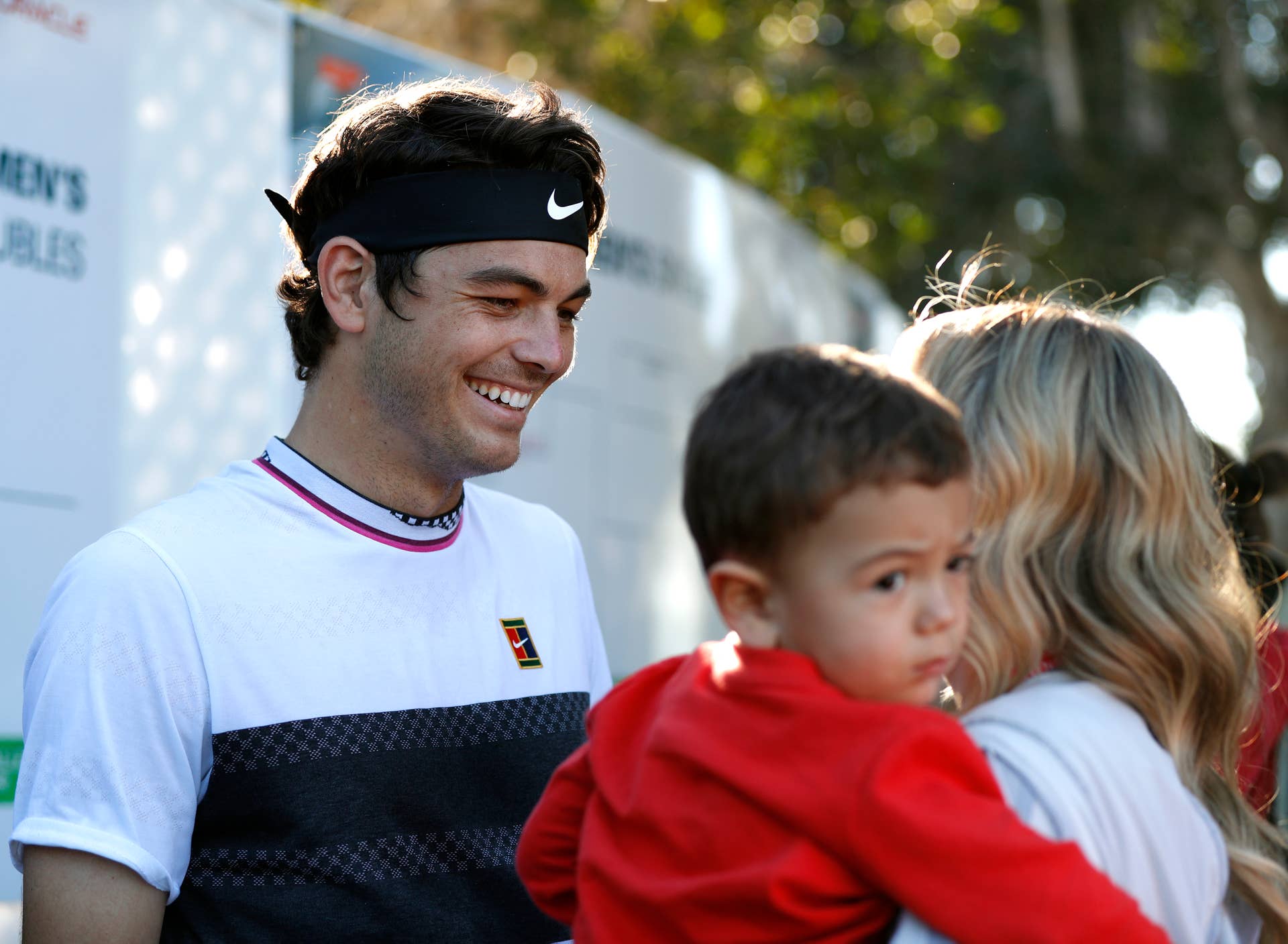 Taylor Fritz Was a Young Father to Son Jordan - Men's Journal