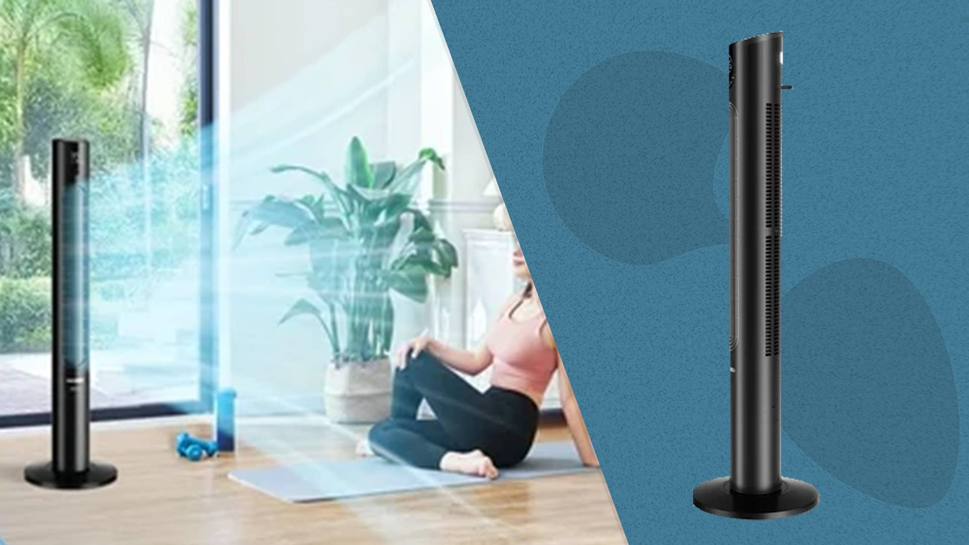 This 'Whisper Quiet' Tower Fan Is 80% Off at Walmart - Men's Journal