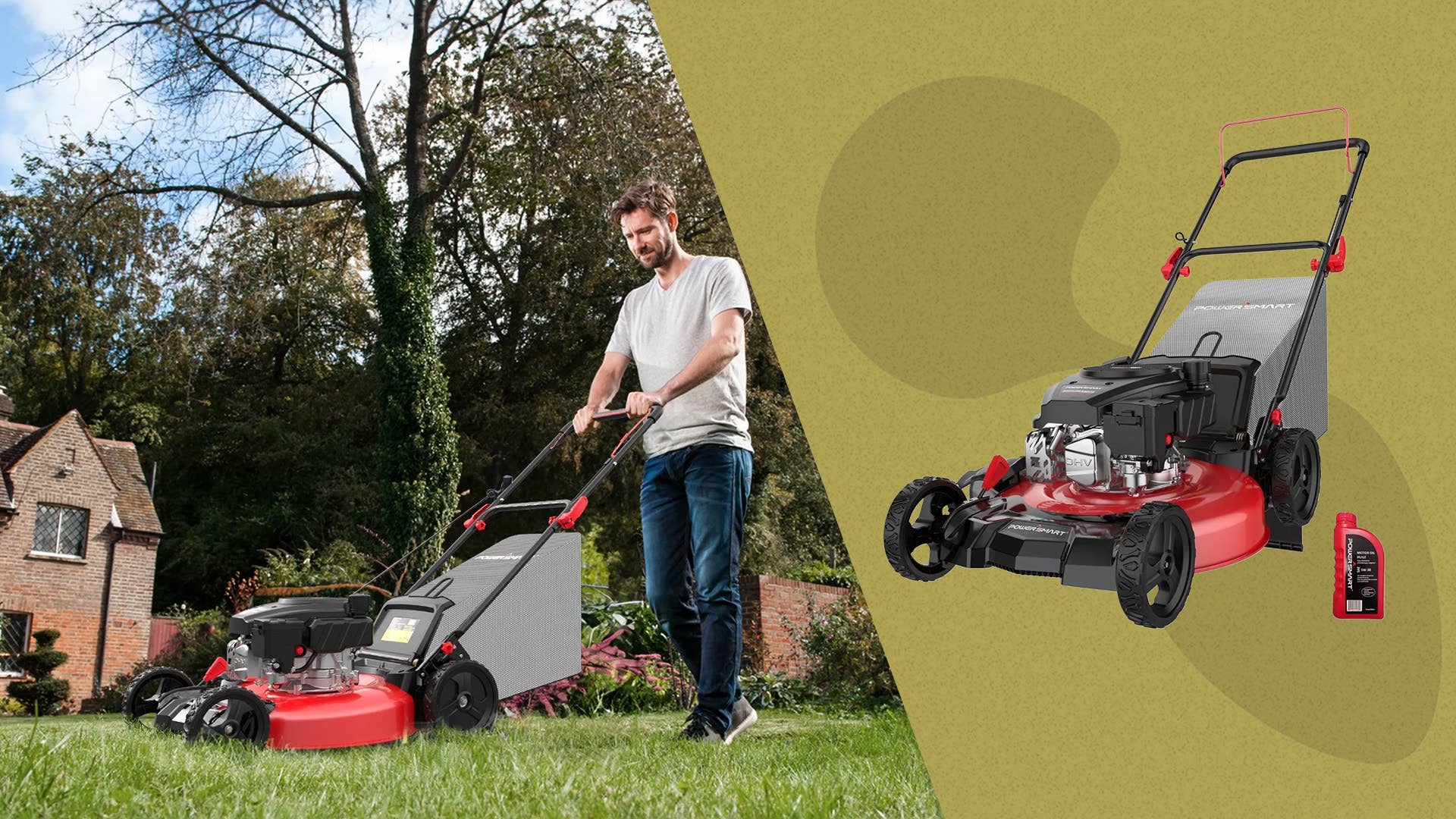Walmart Is Selling This Gas Lawn Mower for Almost $100 Off - Men's Journal