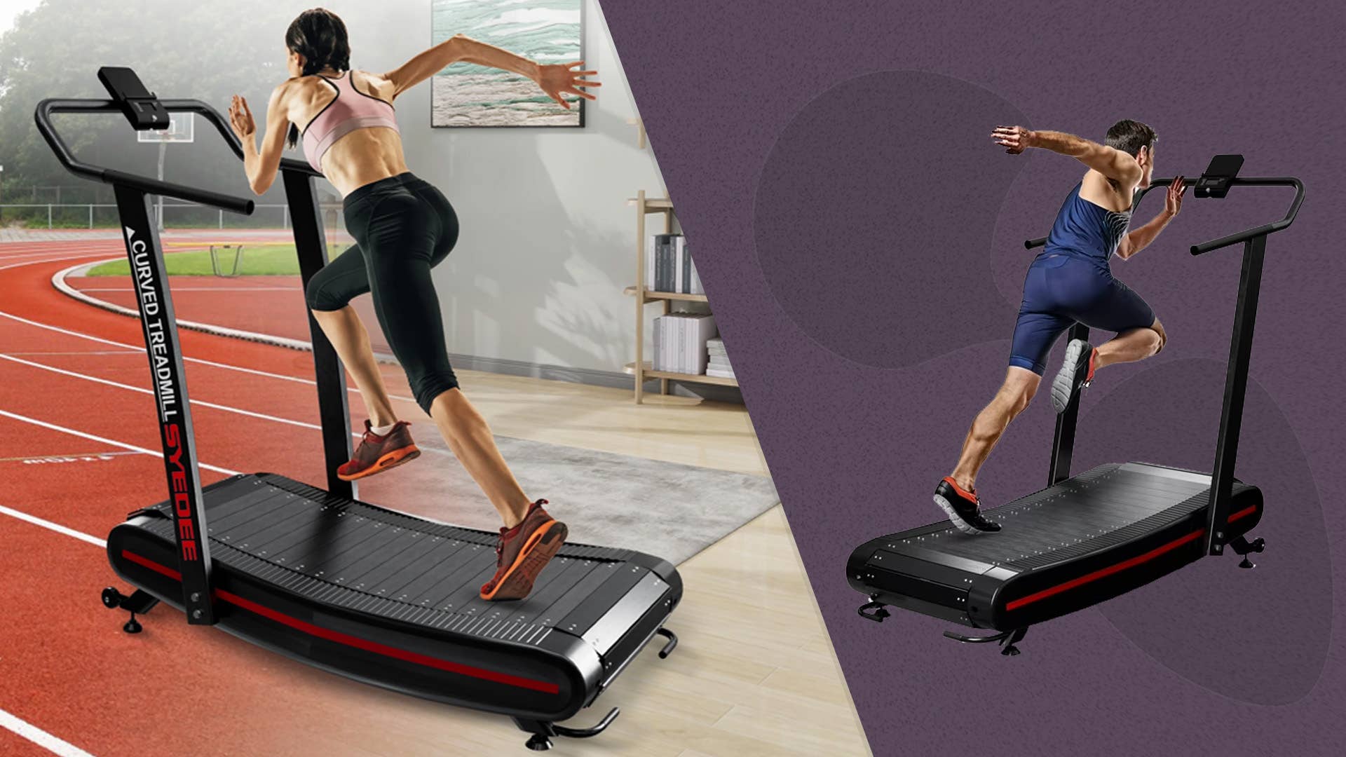 This Curved Manual Treadmill Is Nearly 70% Off at Walmart - Men's Journal