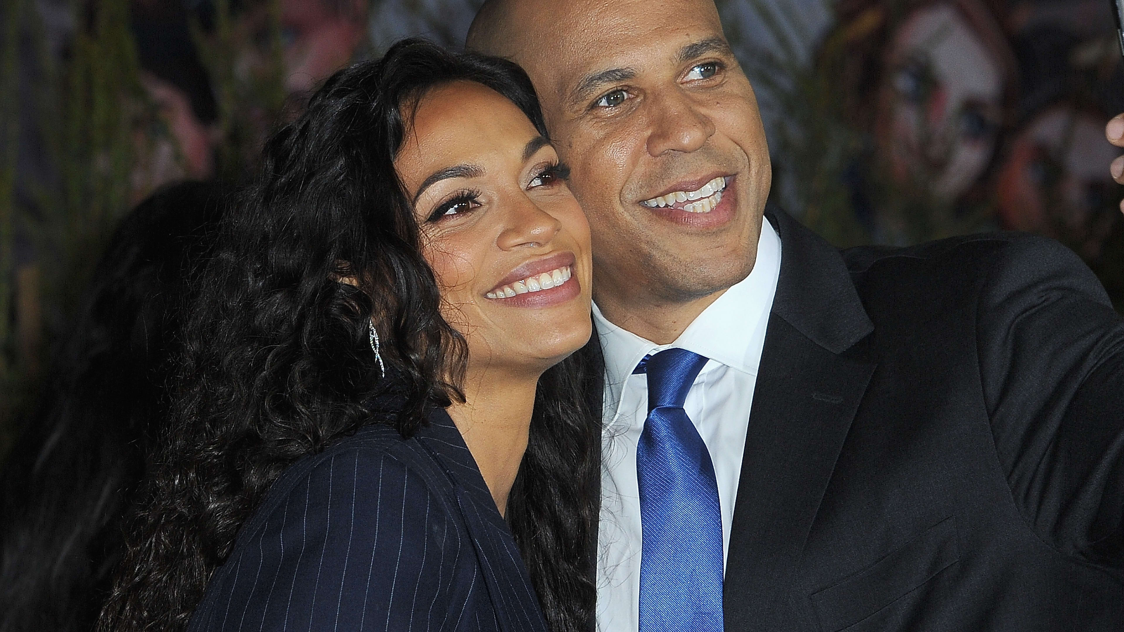 Cory Booker & Rosario Dawson: She Never Became His Wife - Men's Journal