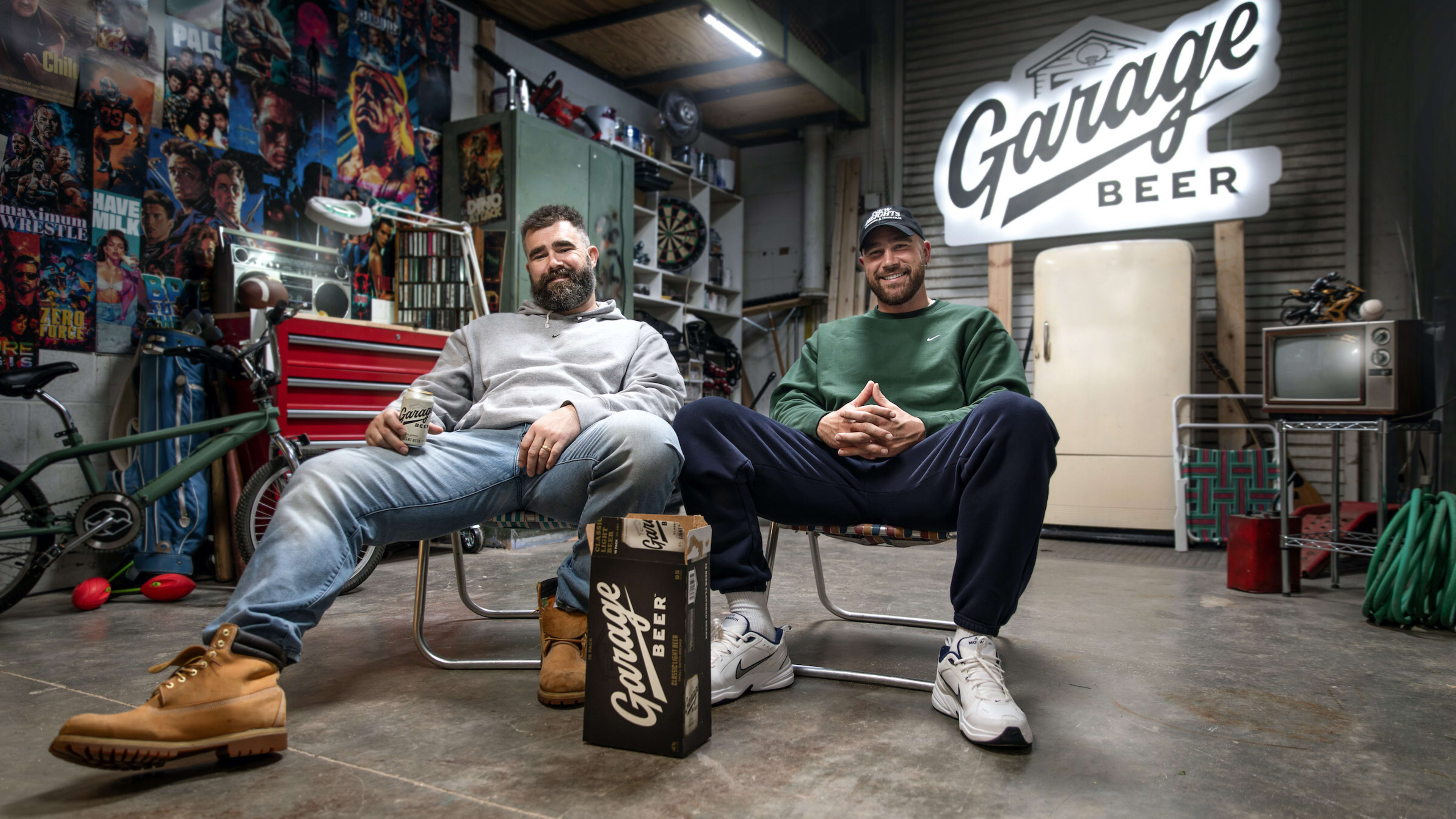 Travis and Jason Kelce's Garage Beer Brand Now Worth $200 Million - Men ...