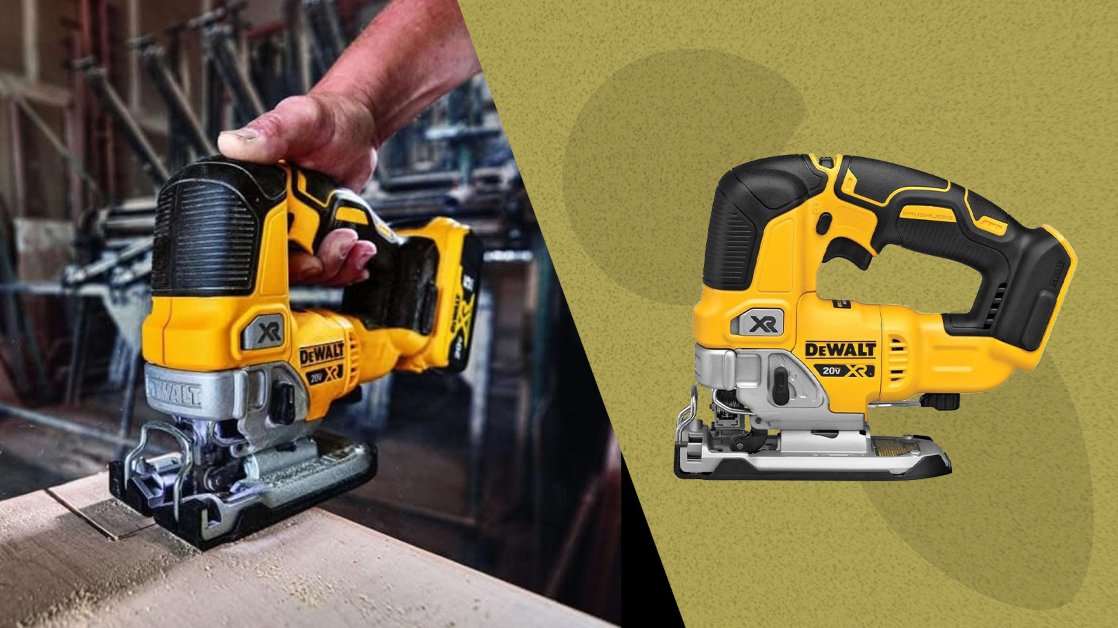 DeWalt's 20V Max XR Brushless Jig Saw Is Now Nearly 50% Off - Men's Journal