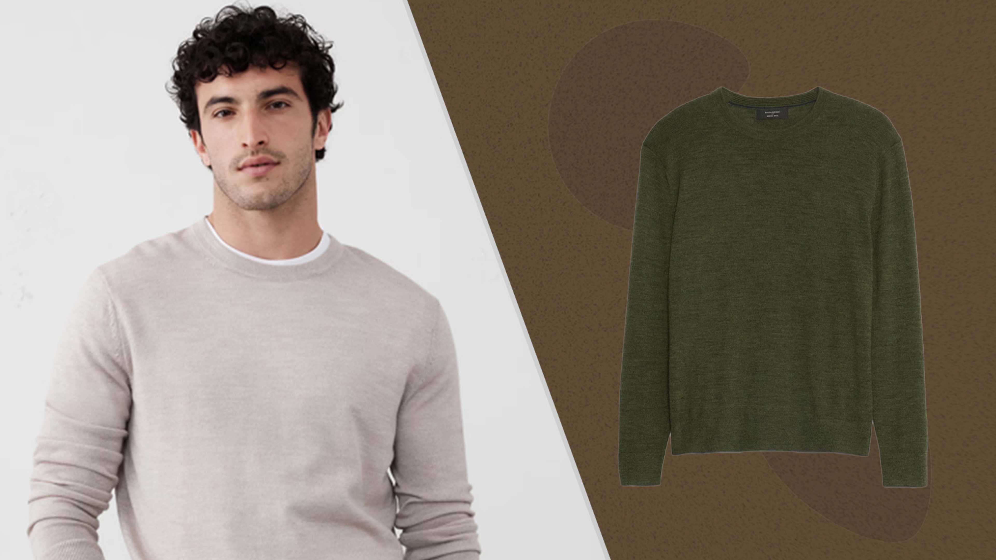 Banana Republic Factory's Merino Wool Sweaters Are Now $38 - Men's Journal