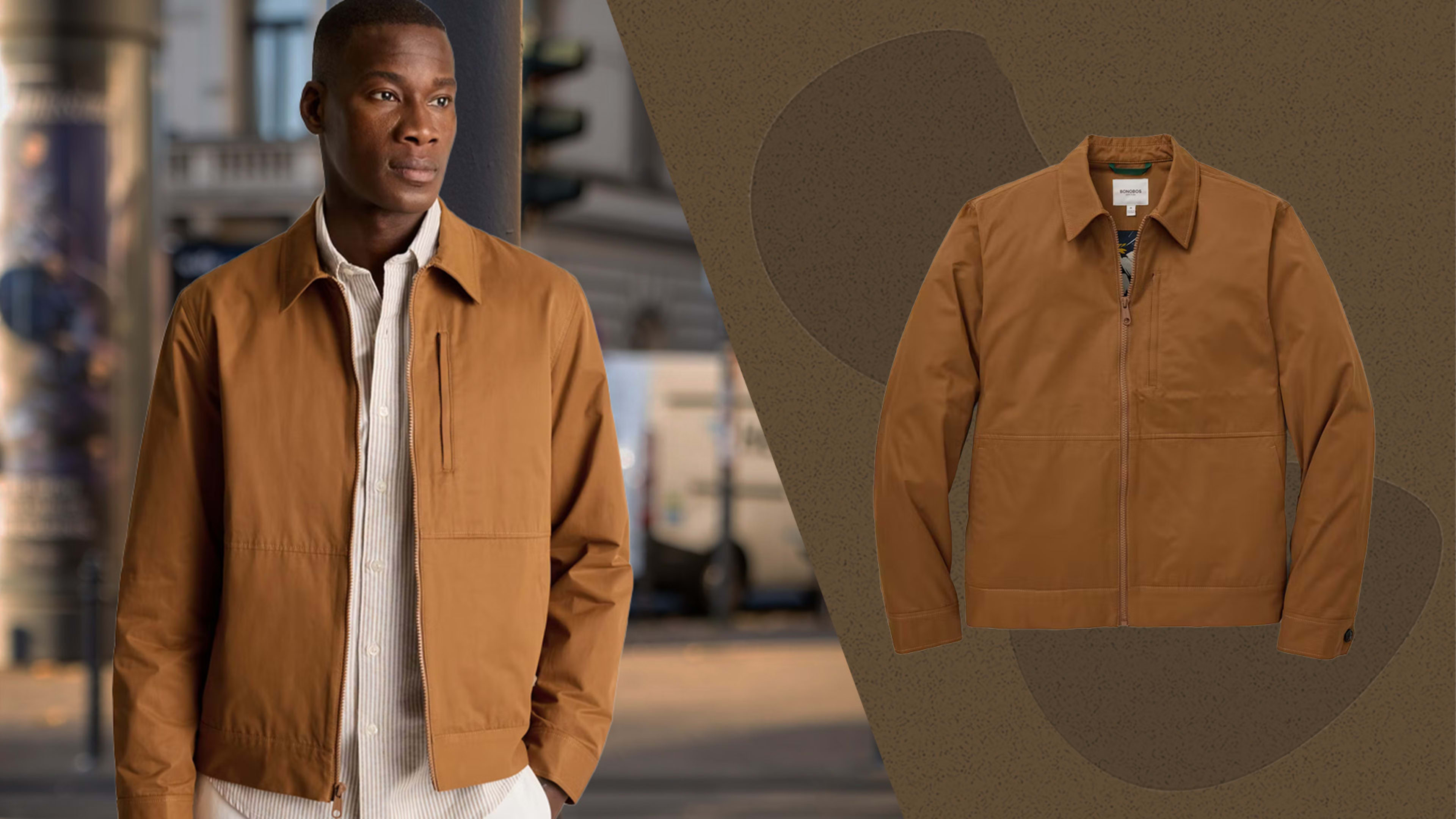 Bonobos’ Sleek City Slicker Rain Jacket Is $70 Off Right Now - Men's ...