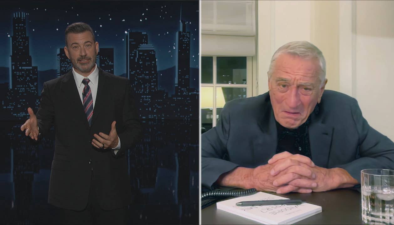 Robert De Niro Helps Jimmy Kimmel Lampoon FCC in TV Return - Men's Journal