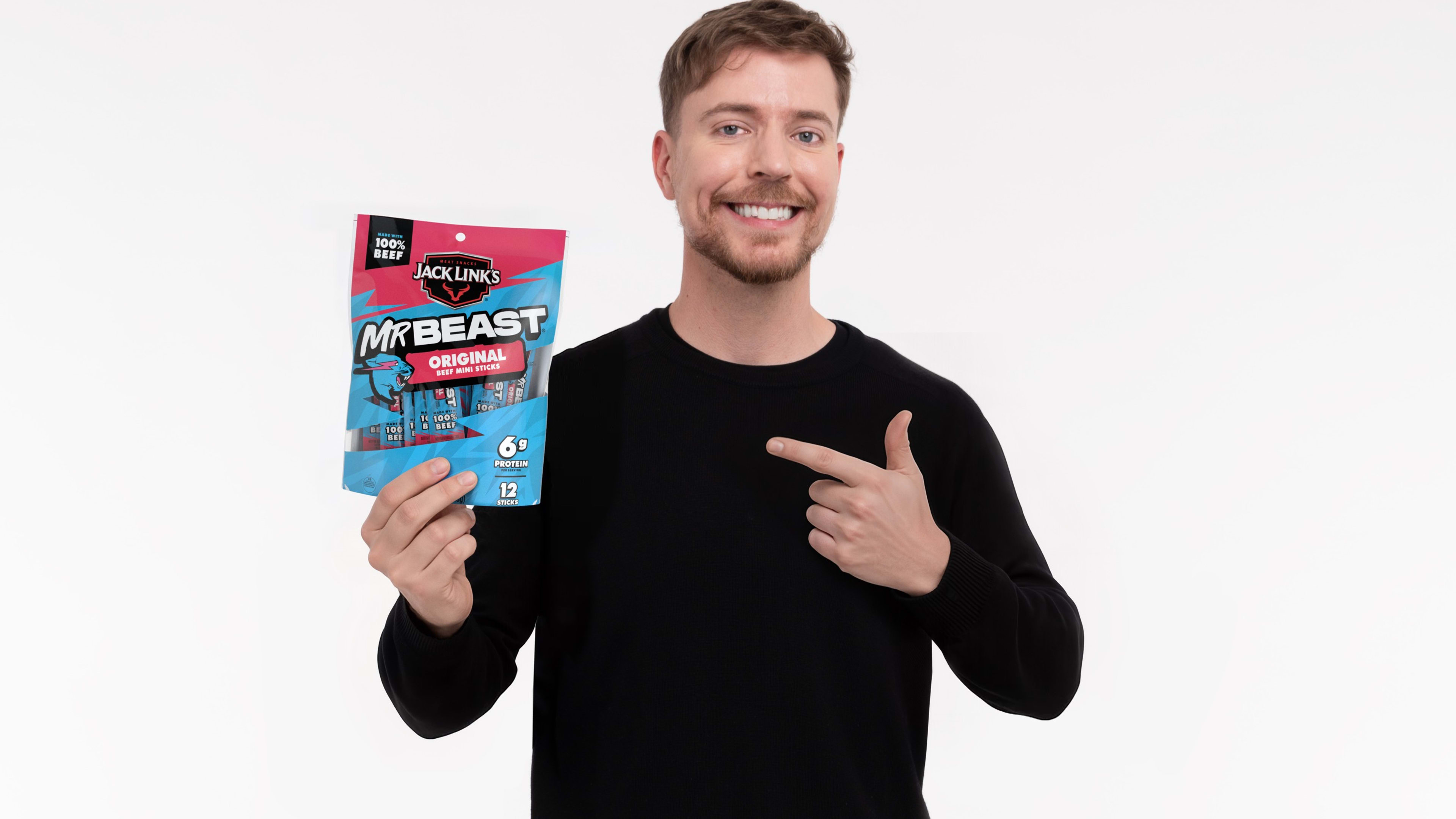 MrBeast x Jack Link's Protein Snacks Are Flying Off Shelves - Men's Journal