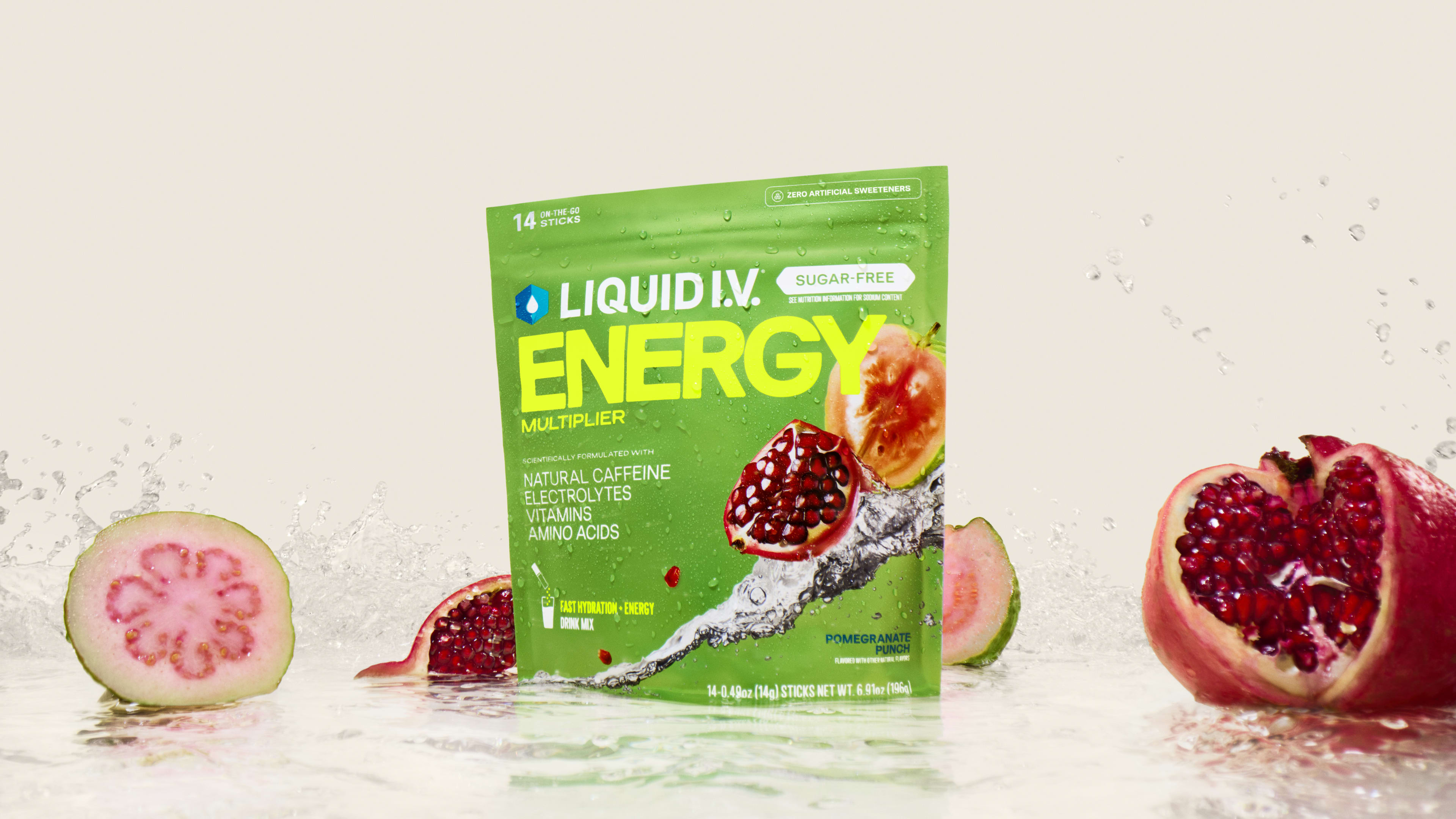 Liquid I.V. Launches Pomegranate Punch Electrolyte Mix - Men's Journal