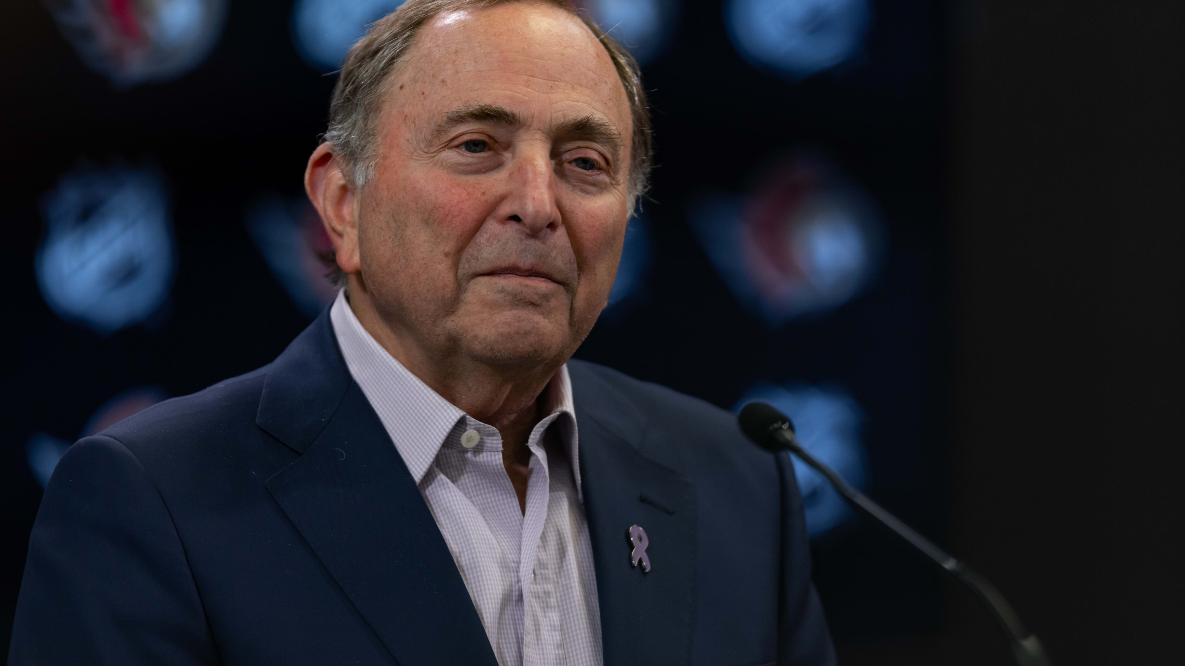 NHL Comissioner Gary Bettman Raves About HBO's Heated Rivalry - Men's ...