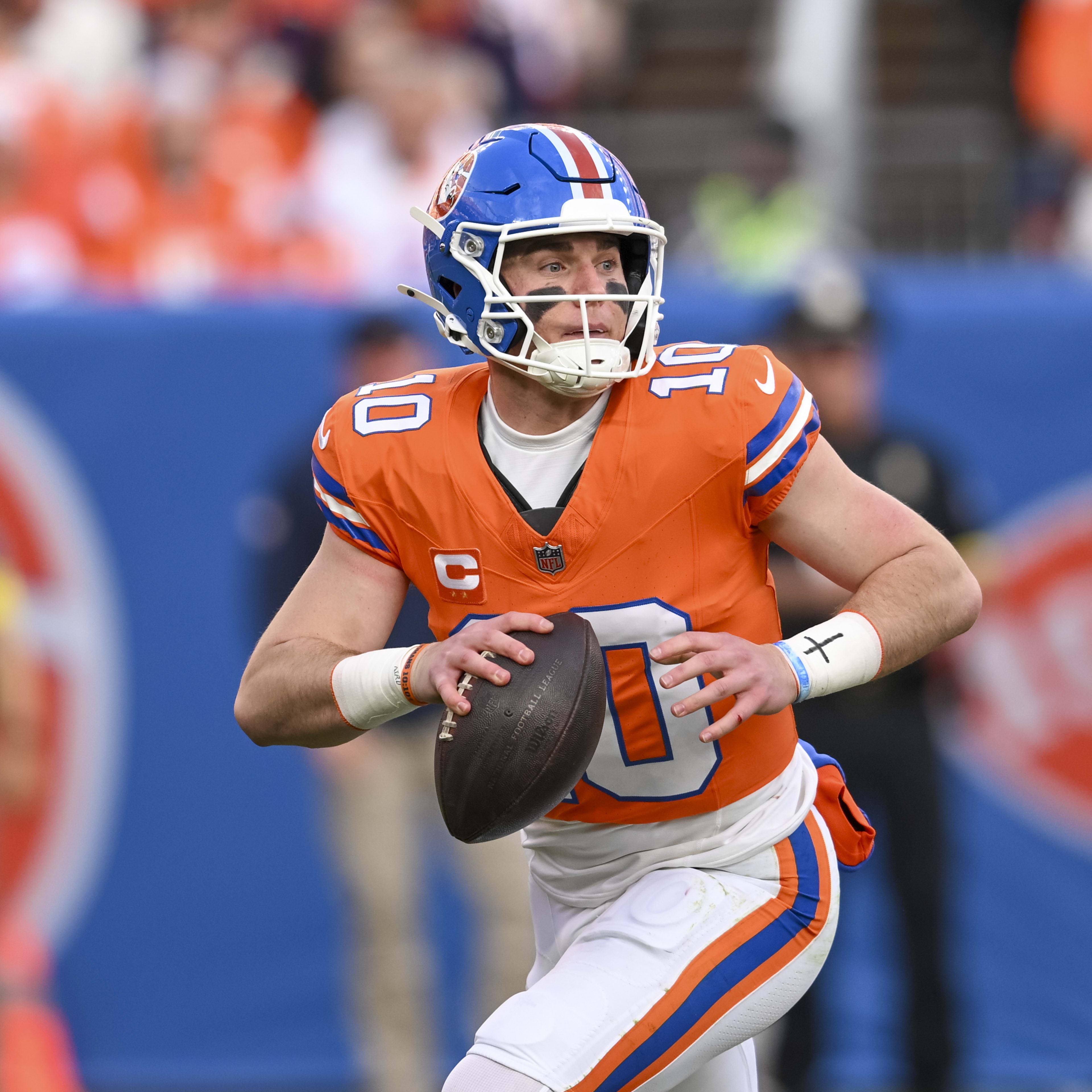 Broncos QB Bo Nix Breaks Ankle in Overtime Win, Out for AFC ...