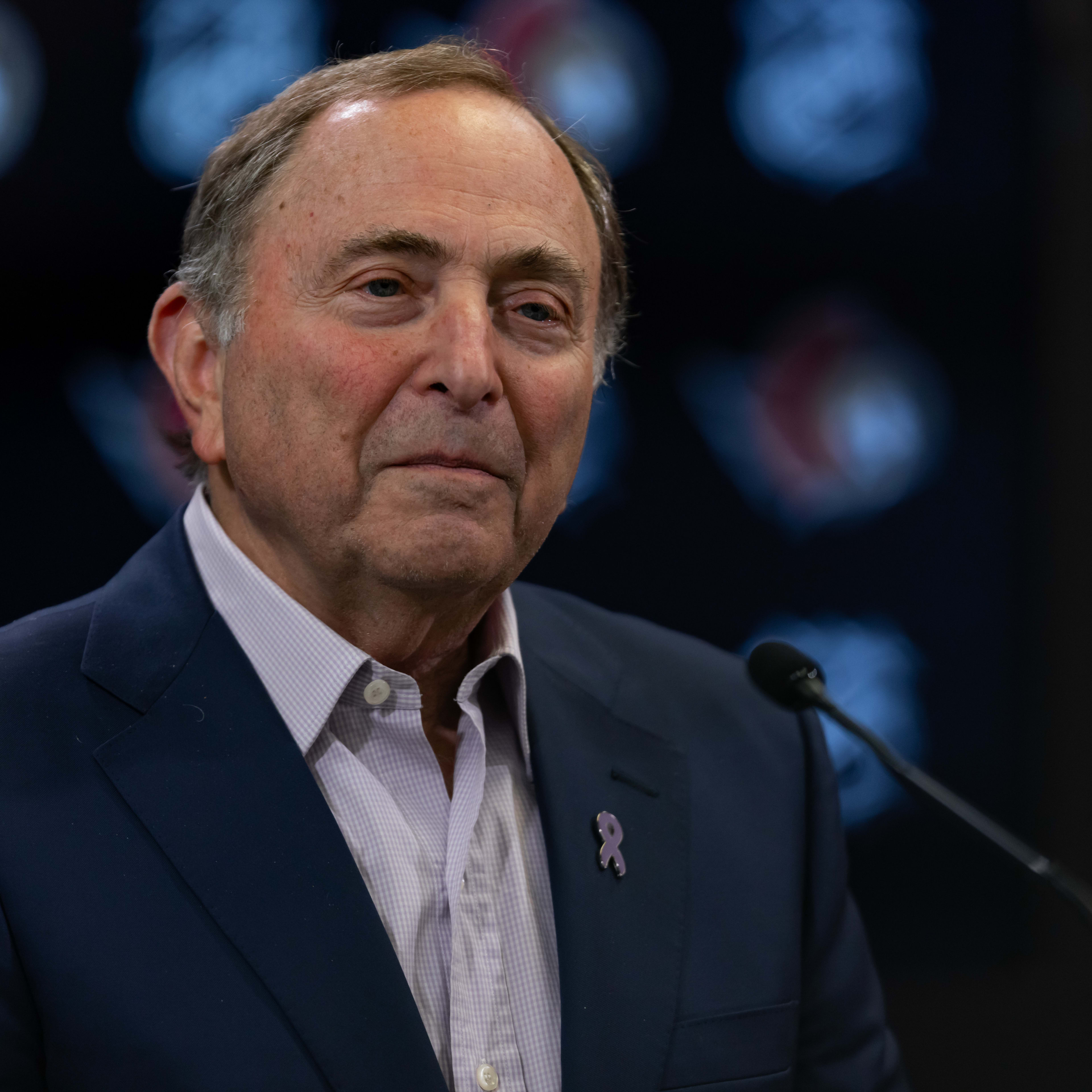 NHL Comissioner Gary Bettman Raves About HBO's Heated Rivalry - Men's ...